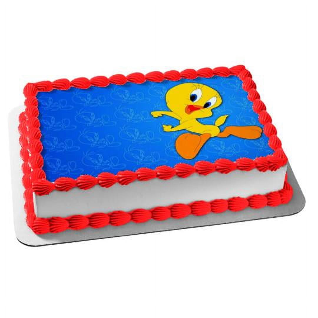 Tweety Bird Birthday Cake