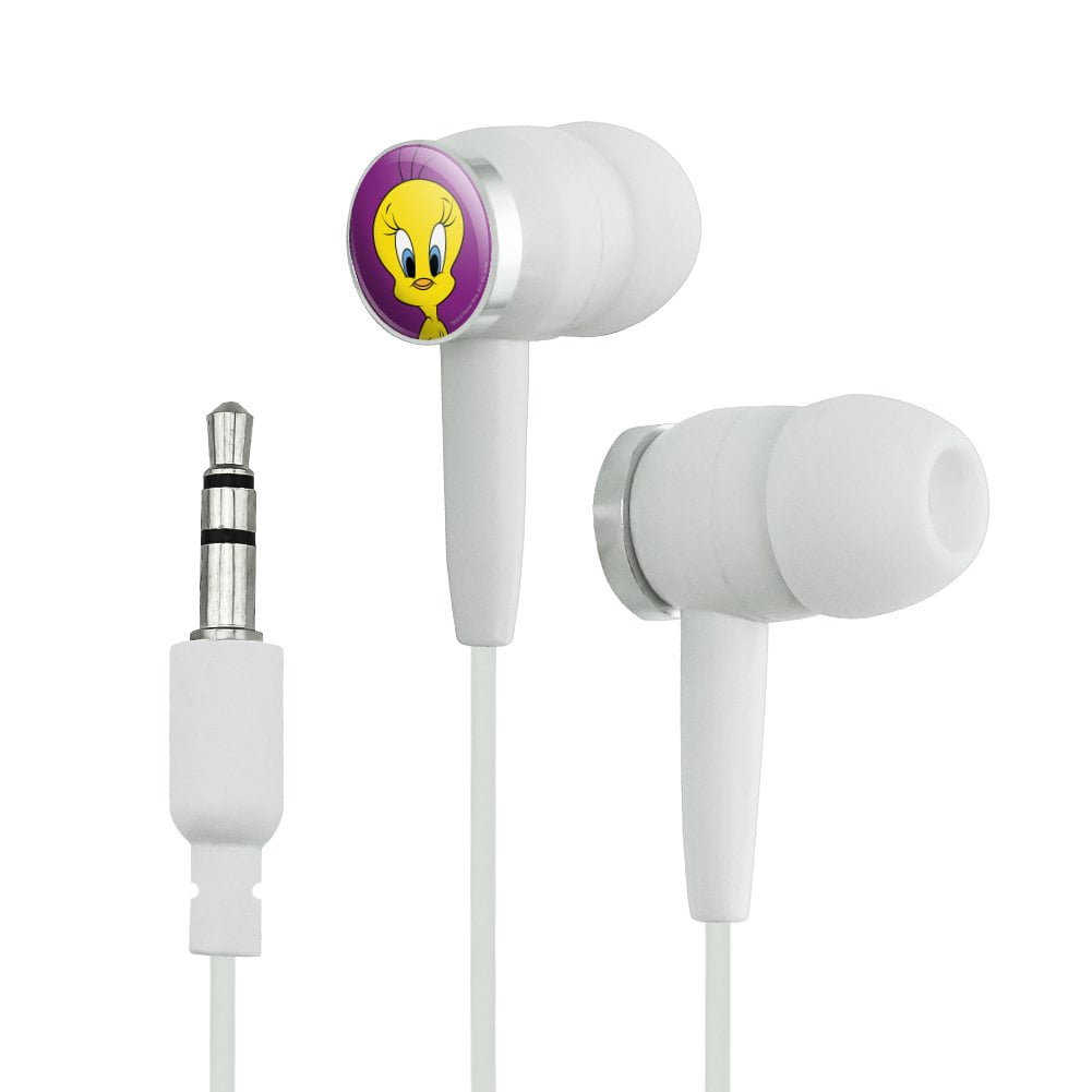 Looney Tunes Tweety Bird Novelty In-Ear Earbud Headphones - Walmart.com