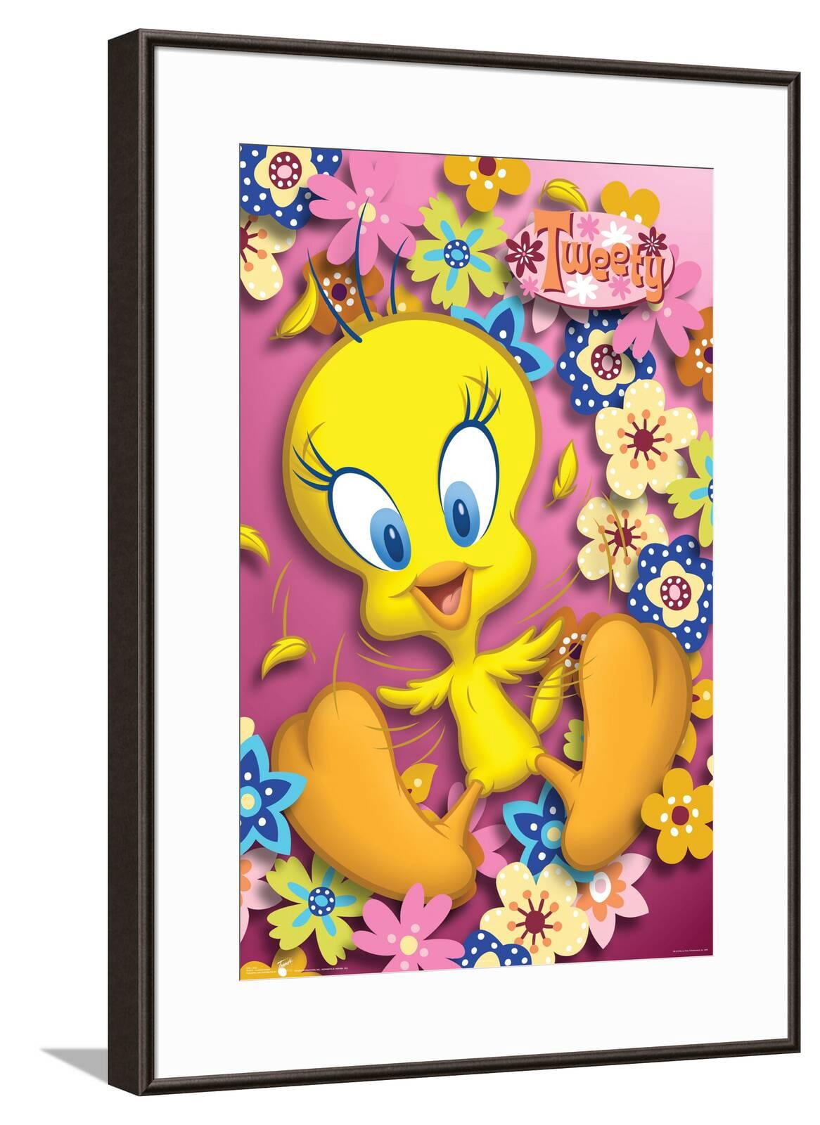 Looney Tunes - Tweety Bird - Power Canvas Wall Poster, 14.725" x 22.375 ...