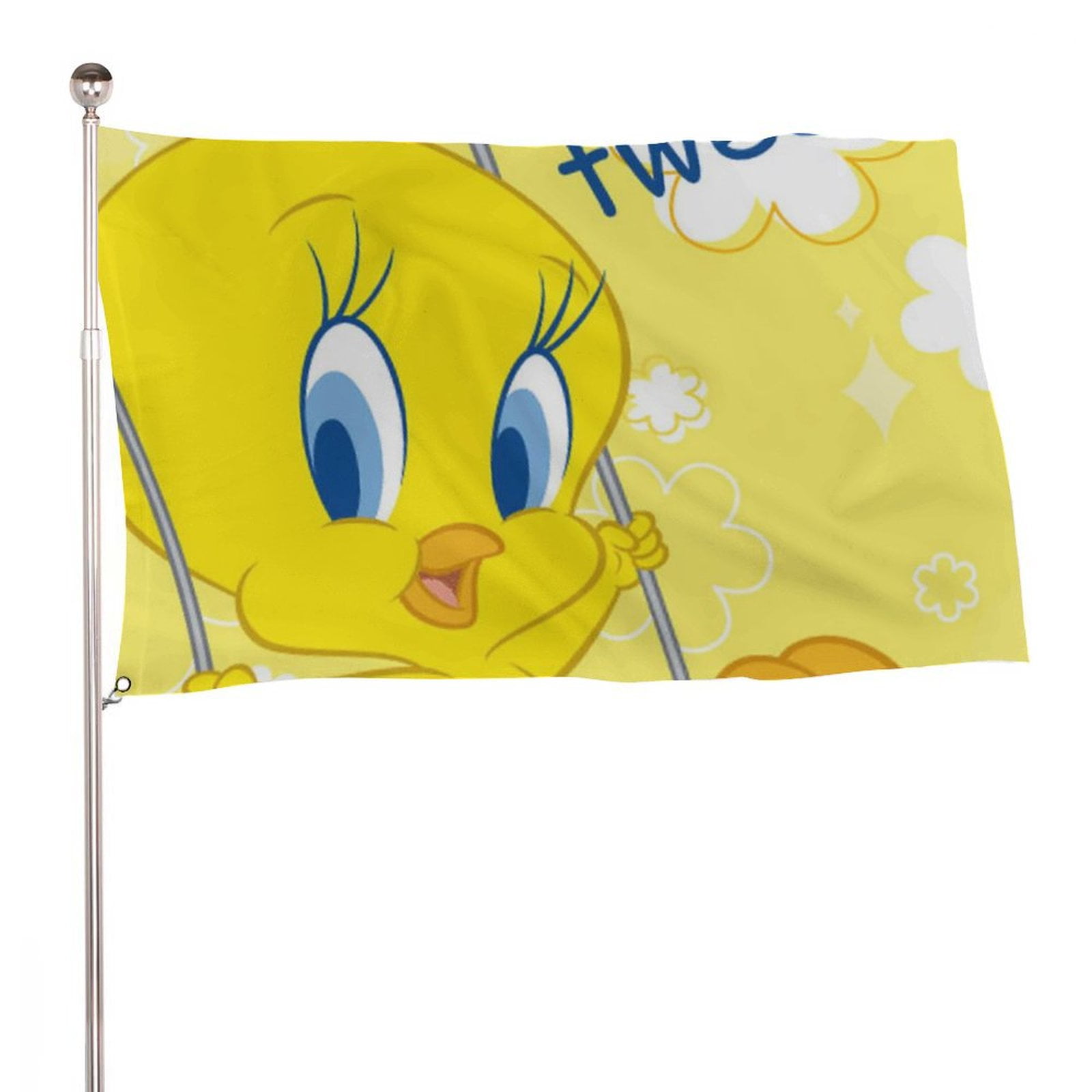 Looney Tunes Tweety Garden Banner - Double-Sided House Outdoor Flag for ...