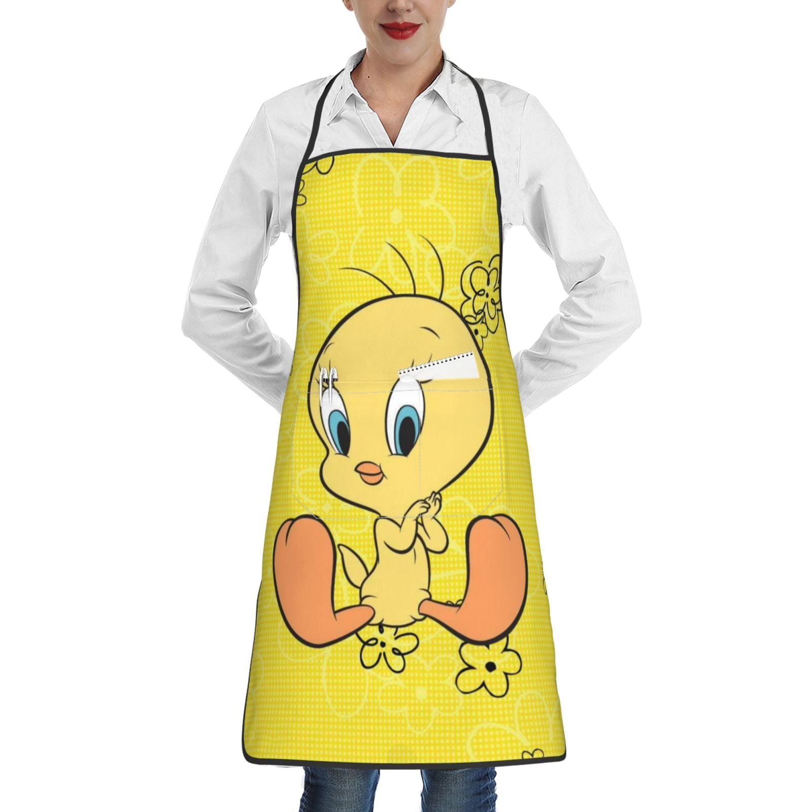 Looney Tunes Tweety Kitchen Cooking Aprons Adjustable Waterproof Apron ...