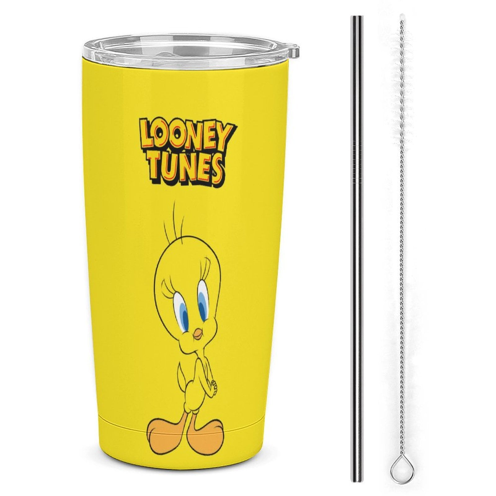Looney Tunes Tweety Stainless Steel Car Cup Thermal Vacuum Insulation ...