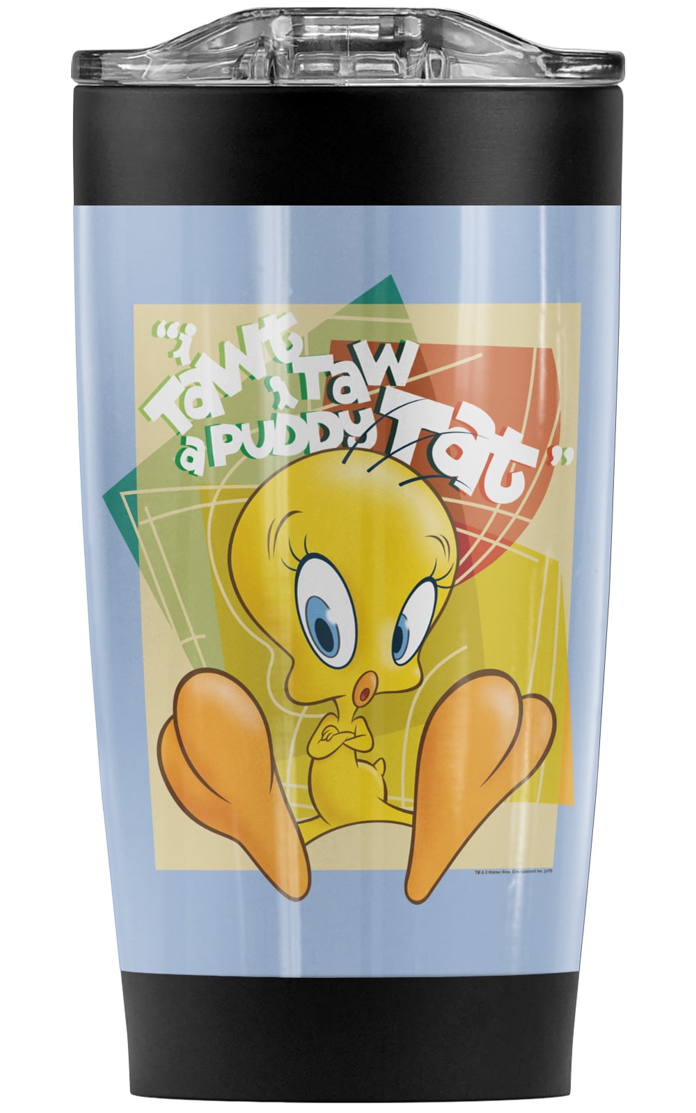 Looney Tunes Tweety Tawt I Taw Stainless Steel Tumbler 20 oz Coffee ...