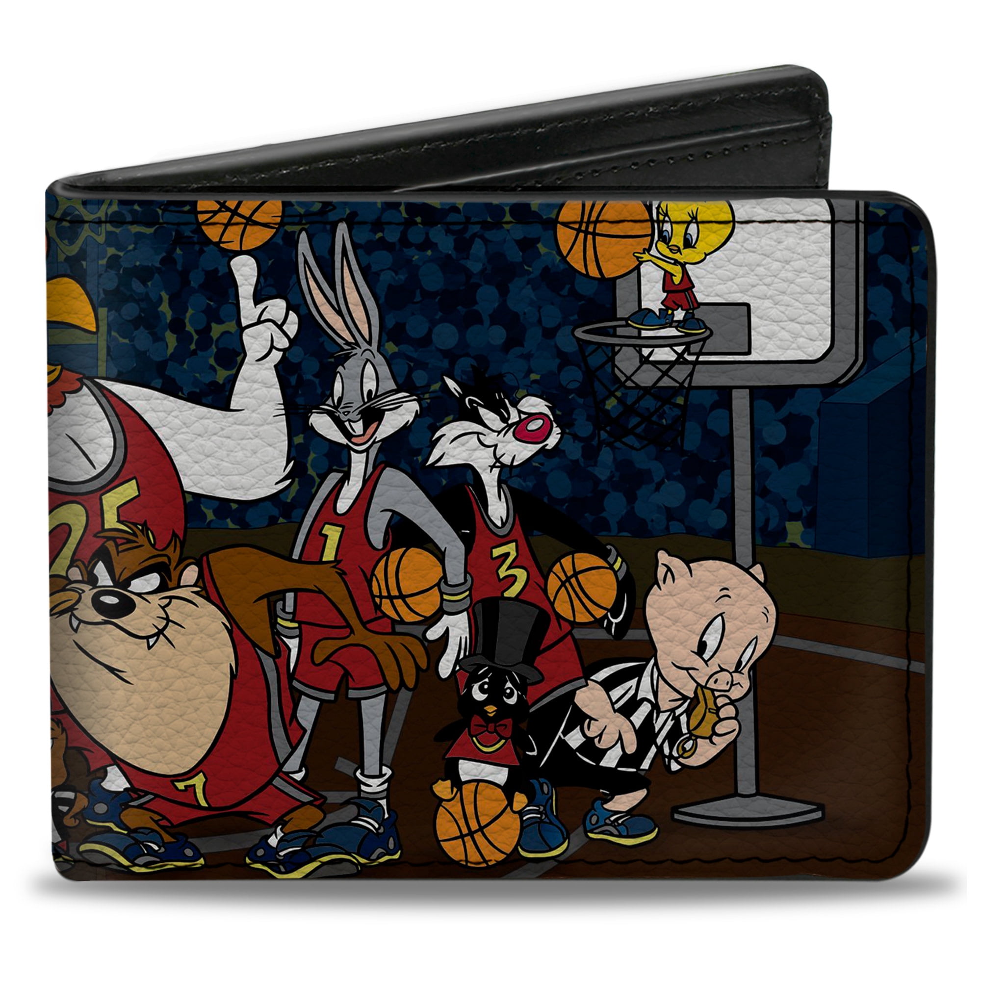 Looney Tunes Wallet, Bifold, Looney Tunes Basketball Team Referee ...