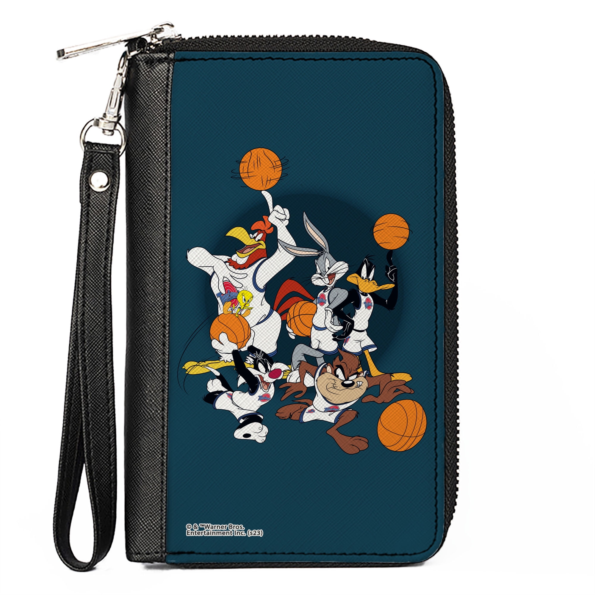Looney Tunes Wallet, Zip Around, Space Jam Toon Squad Team Pose Blue ...