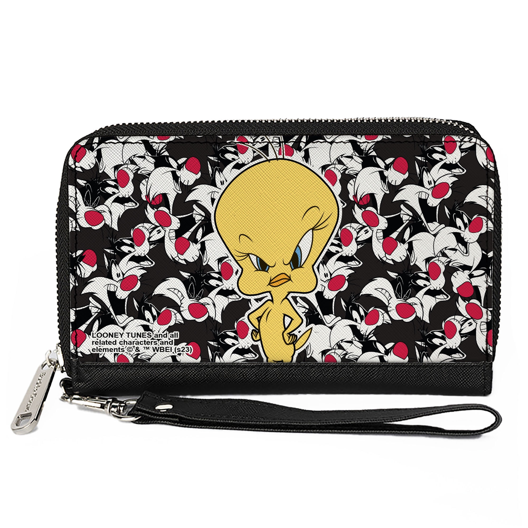 Looney Tunes Wallet, Zip Around, Tweety Pose Sylvester the Cat ...