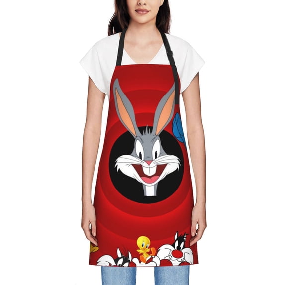 Looney Tunes Waterproof Apron Home Decor For Kitchen/Cooking/Gardening ...