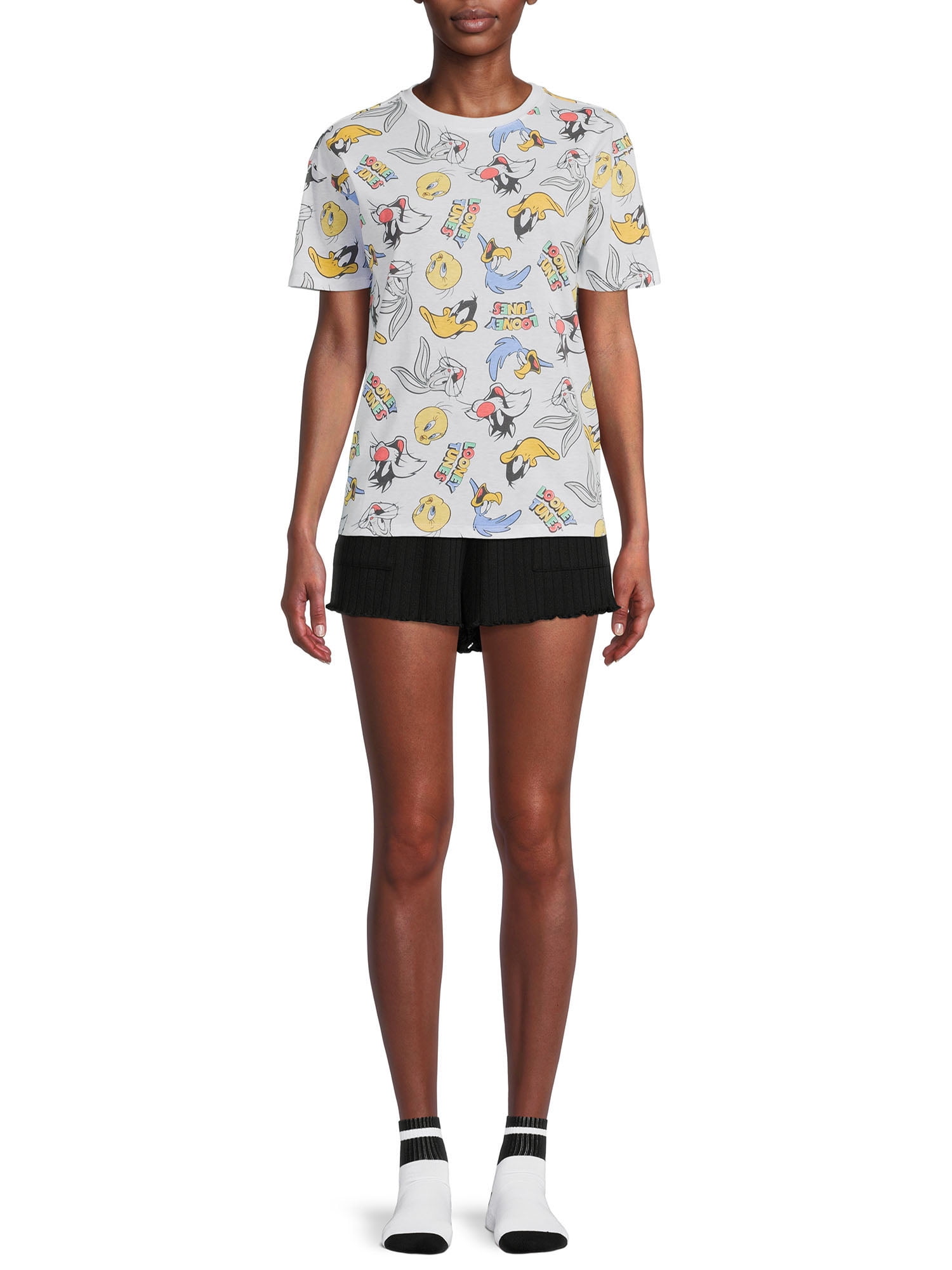 Looney Tunes Women's Knit Tee - Walmart.com