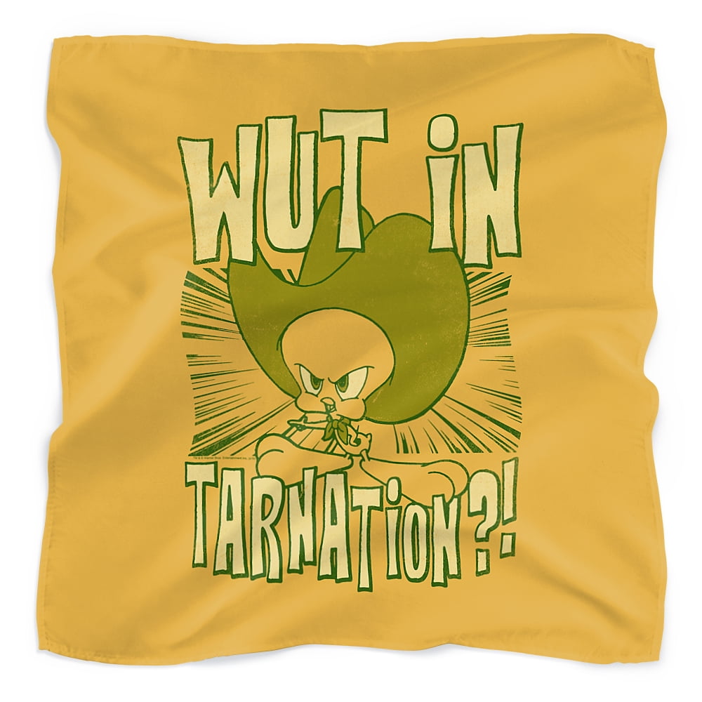 Looney Tunes Wut In Tarnation Bandana (21 in x 21 in) - Walmart.com
