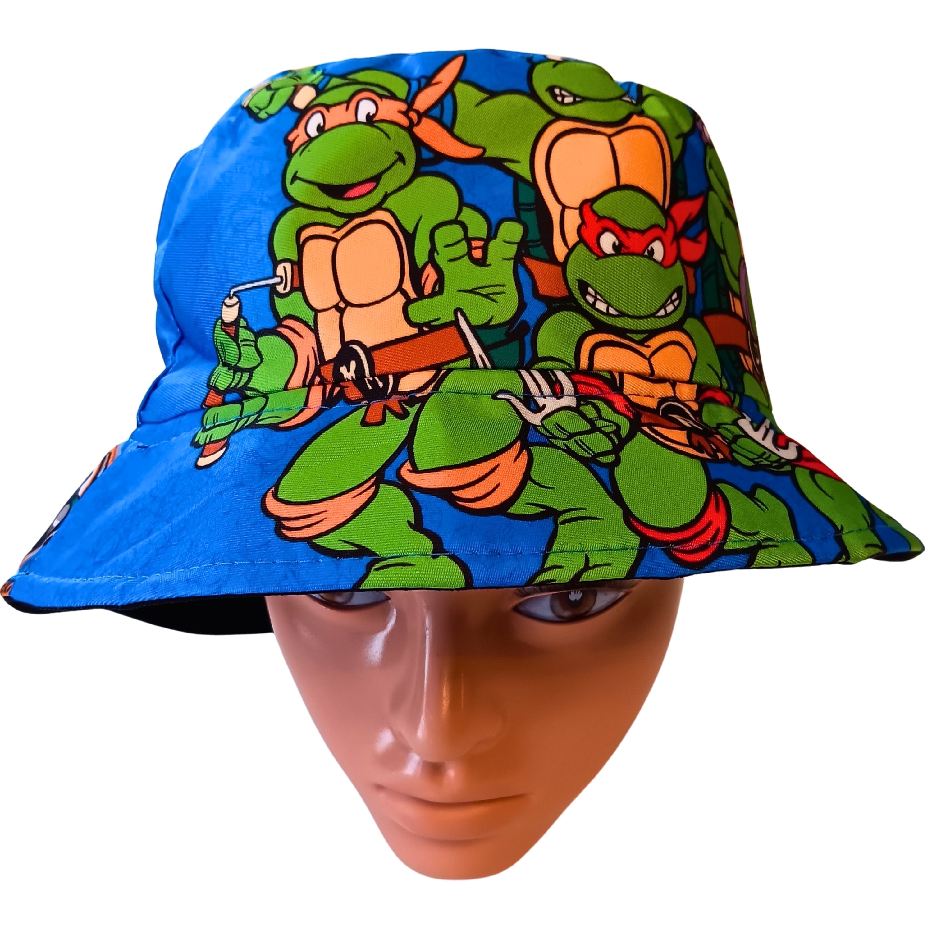 Loonyx Unisex Kids Turtle Ninjas Bucket Hat, Sun Protection, Ages 5-10 ...