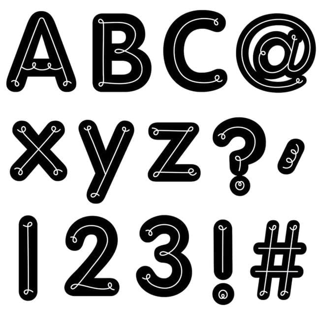 Loop De Loop Designer Letter, Pack of 2 - Walmart.com