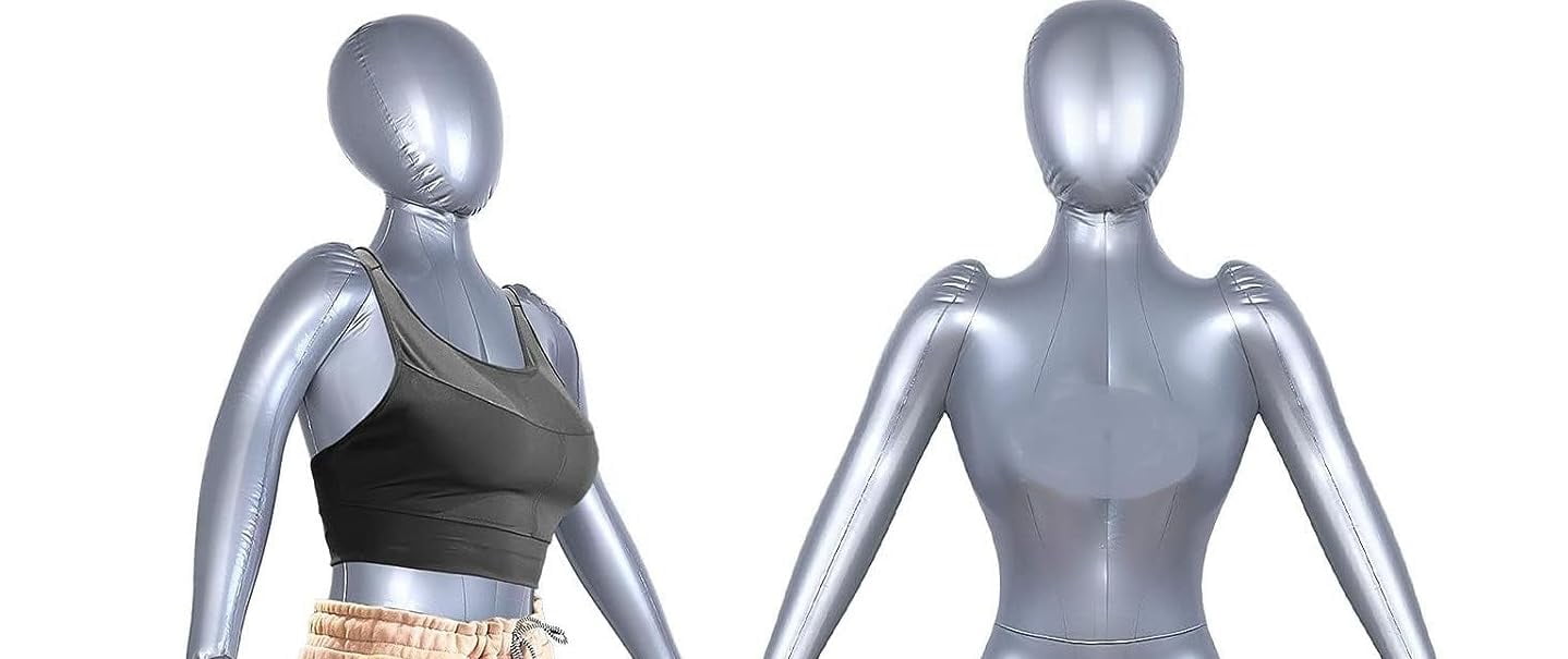 Loop Group Inflatable Female Half Body Mannequin Torso Top Shirt Dress ...