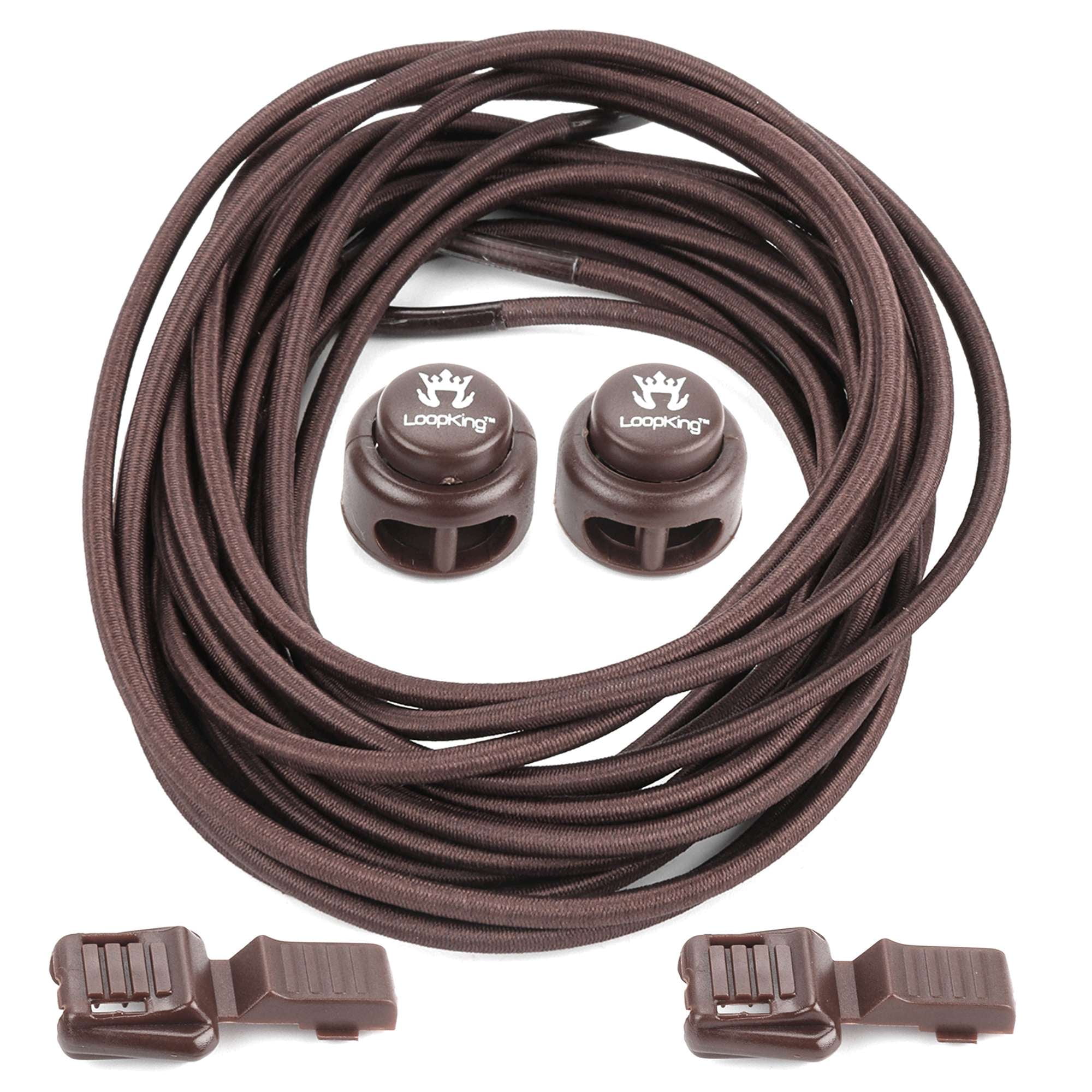 Loop King Laces Elastic Shoe Laces Tieless for Men Women Kids, 1 Pair ...