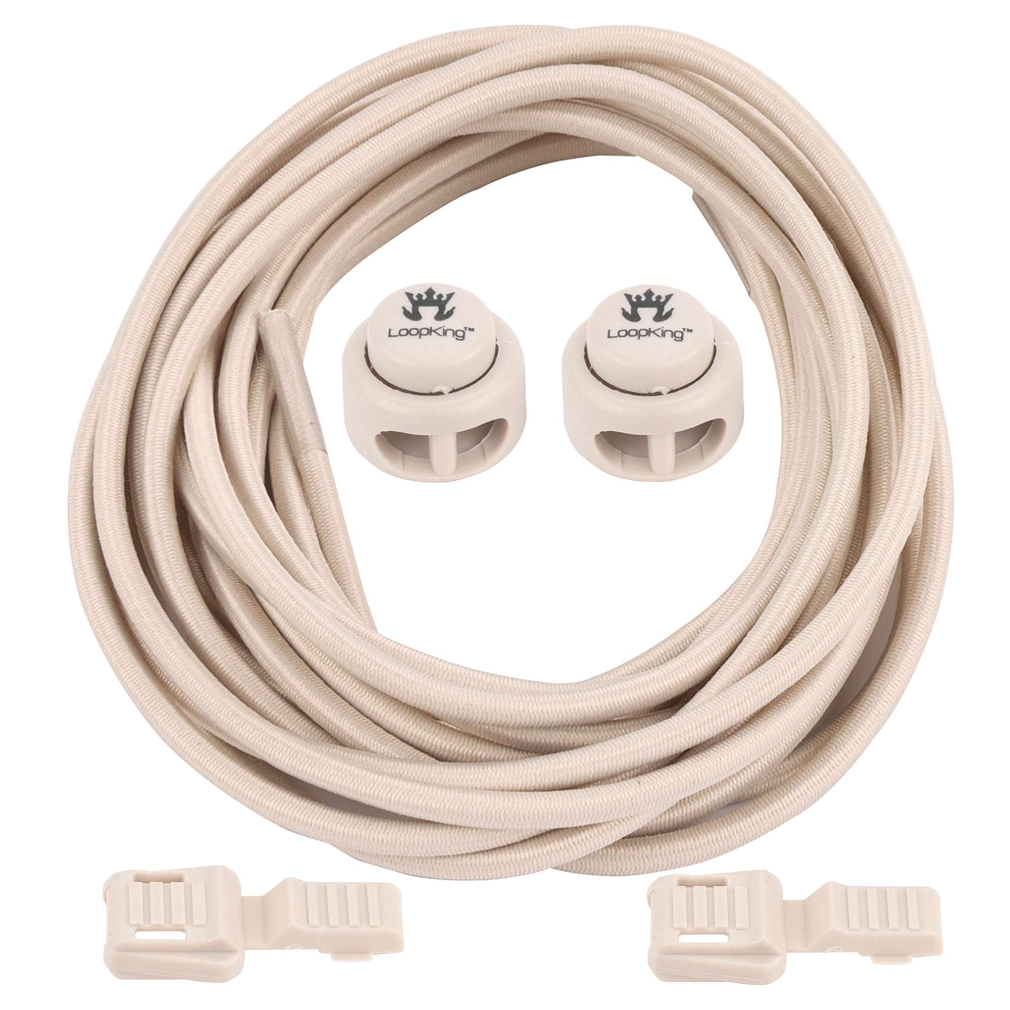 Loop King Laces Elastic Shoe Laces Tieless for Men Women Kids, 1 Pair ...