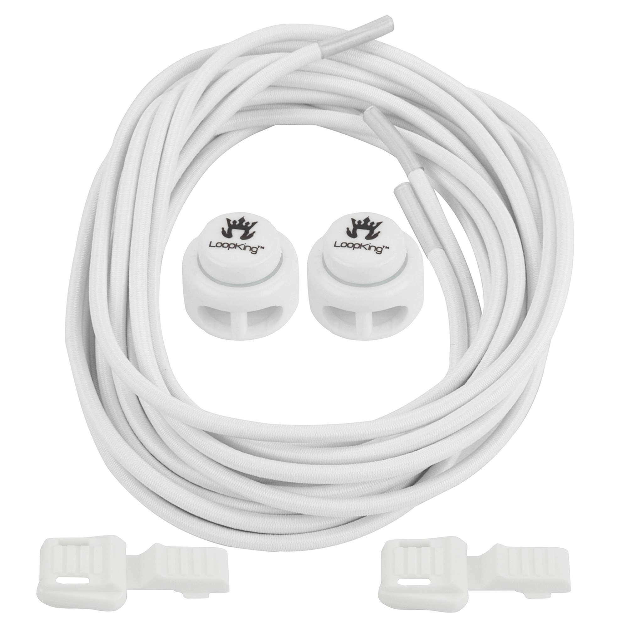 Loop King Laces Elastic Shoe Laces Tieless for Men Women Kids, 1 Pair ...