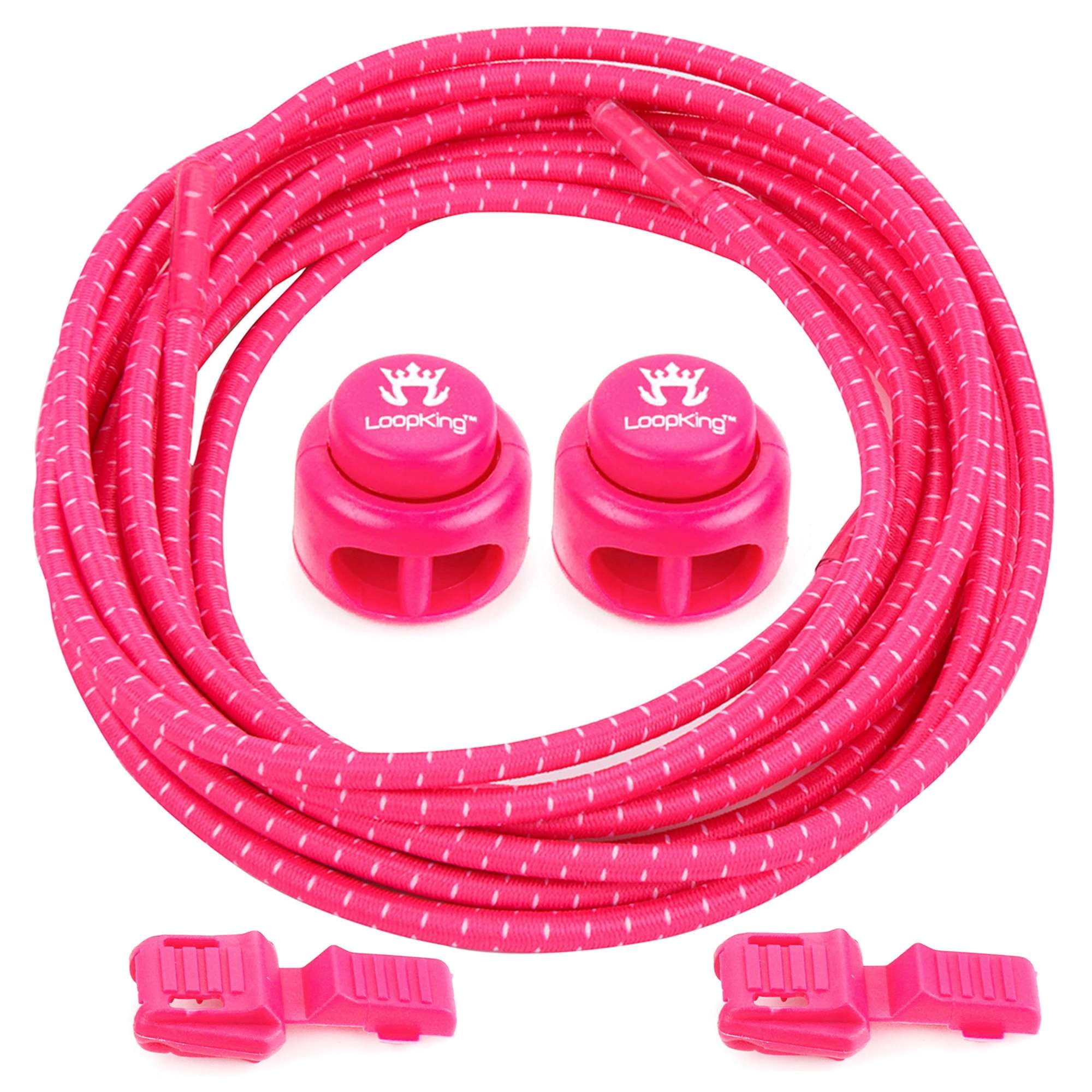 Loop King Laces Elastic Shoe Laces Tieless for Men Women Kids, 1 Pair ...