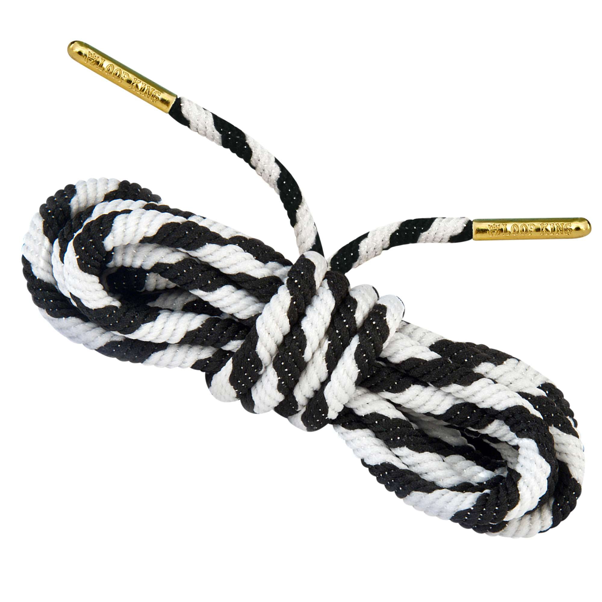 Loop King Laces Rope Shoe Laces with Metal Aglet Tips for Men Women ...