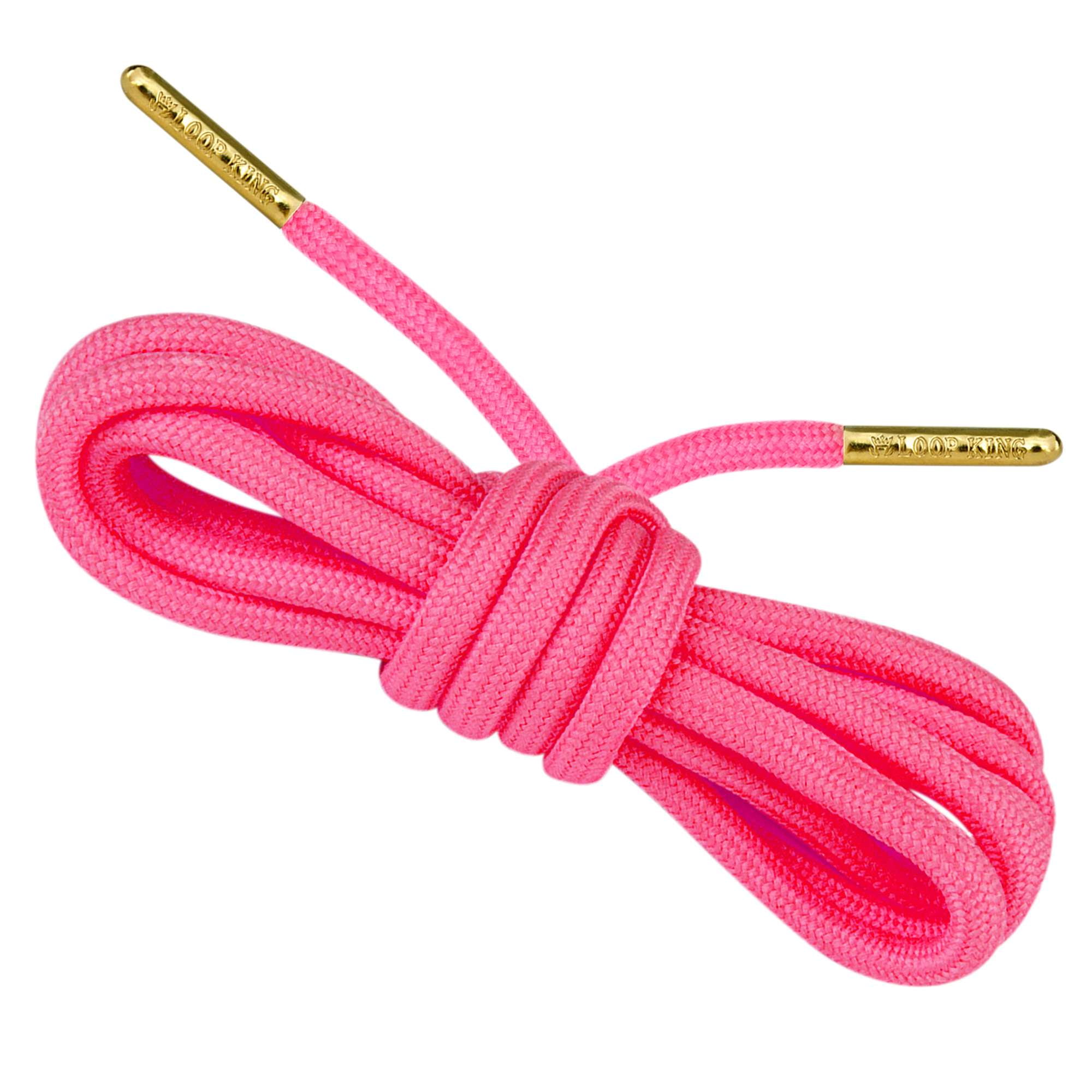 Loop King Laces Rope Shoe Laces with Metal Aglet Tips for Men Women ...