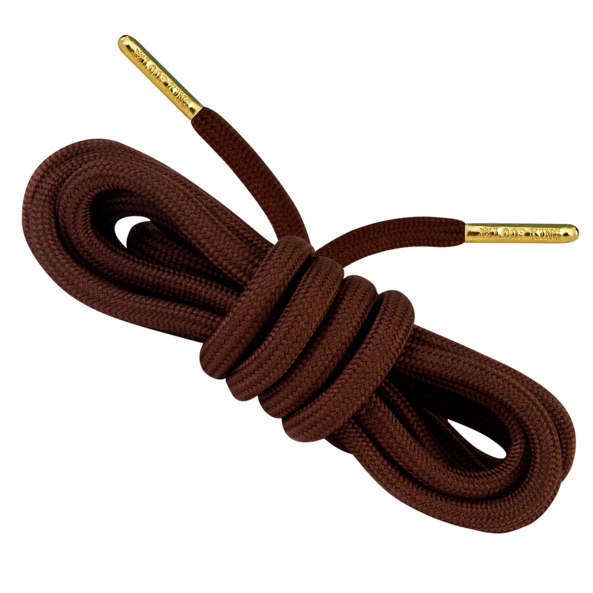 Loop King Laces Rope Shoe Laces with Metal Aglet Tips for Men Women ...