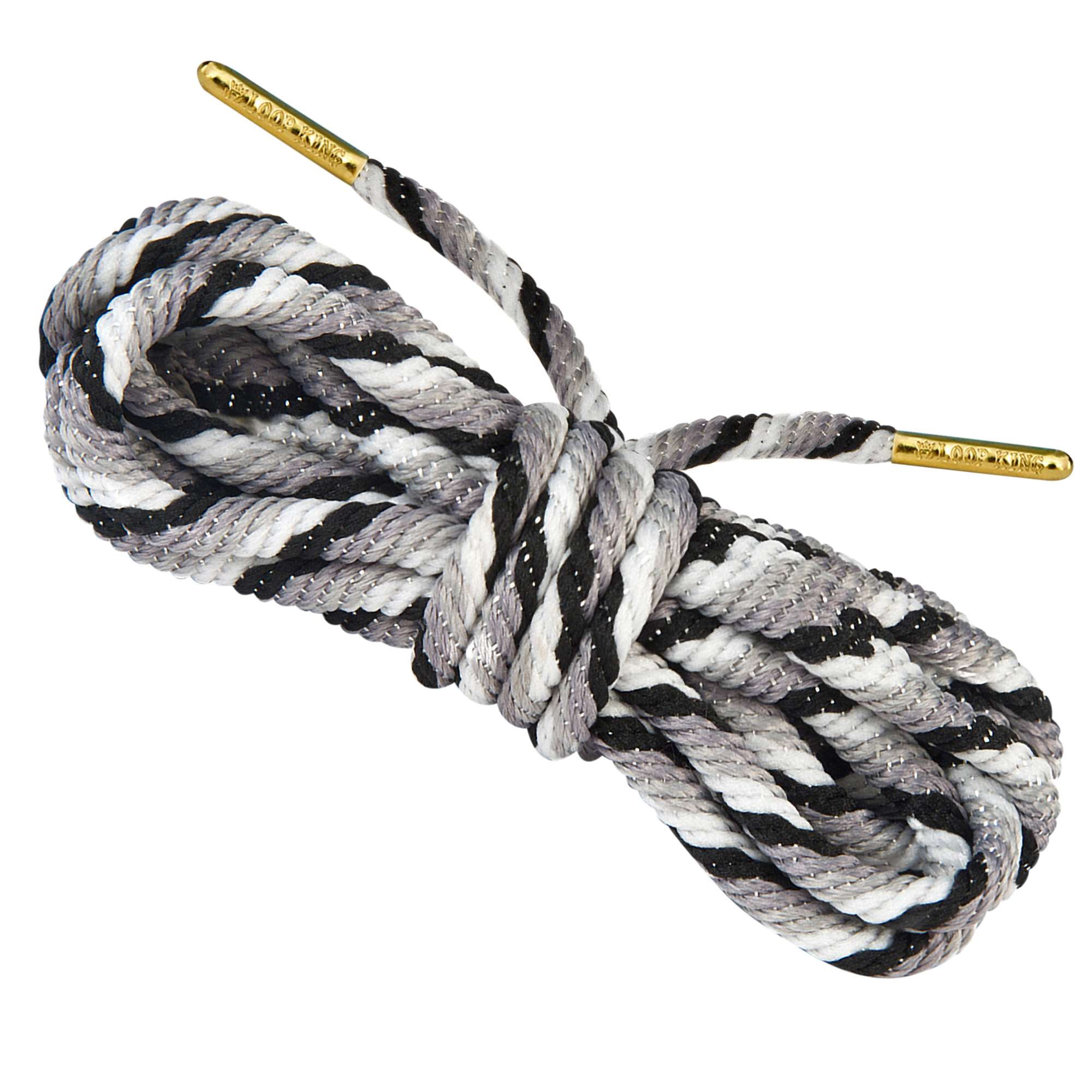 Loop King Laces Rope Shoe Laces with Metal Aglet Tips for Men Women ...