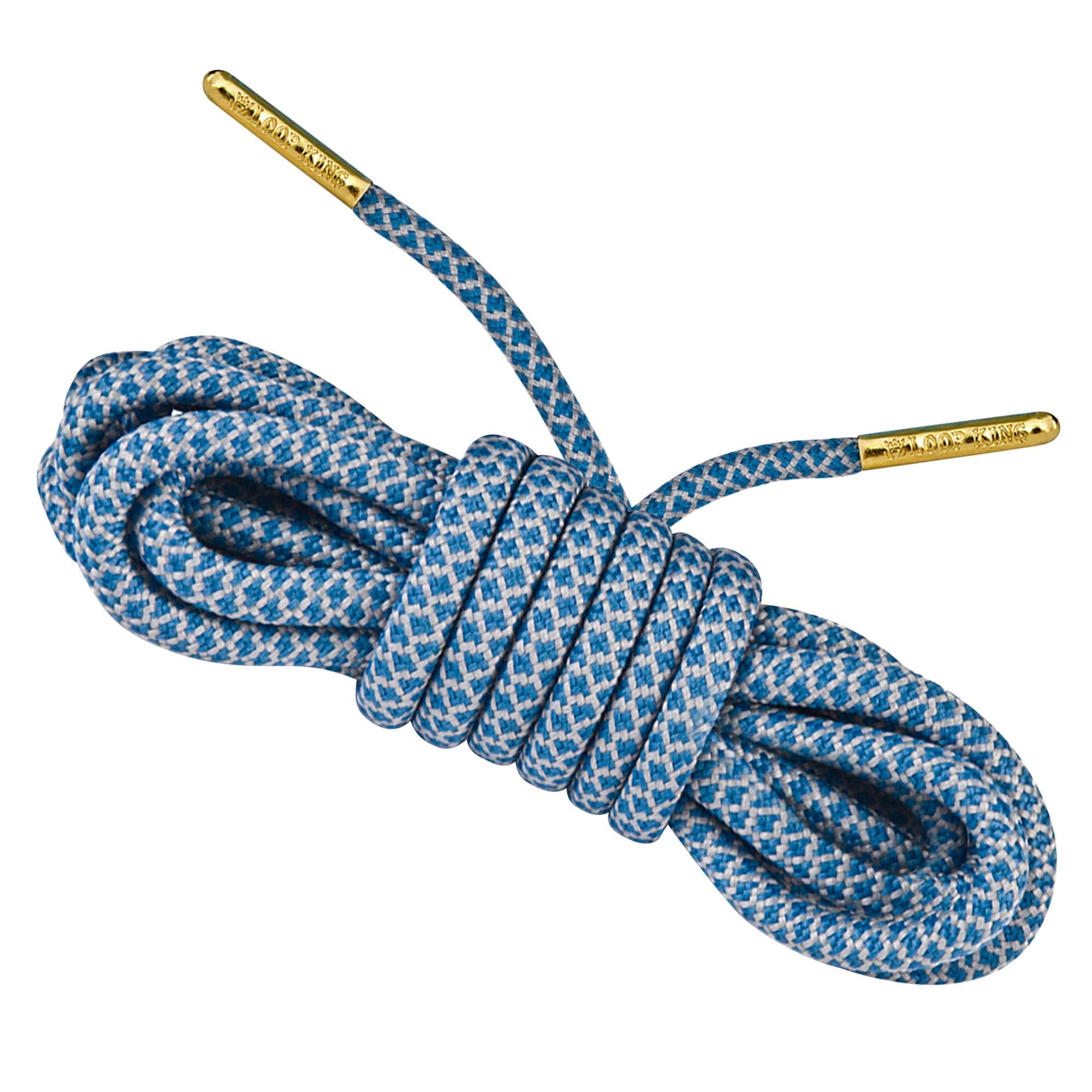 Loop King Laces Rope Shoe Laces with Metal Aglet Tips for Men Women ...