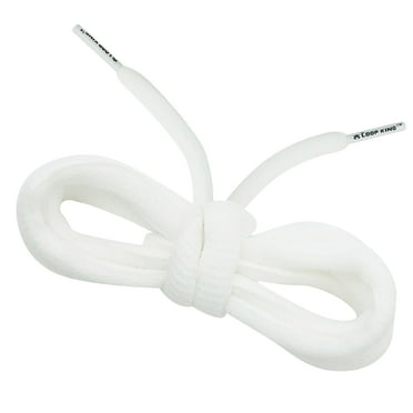 Loop King Laces Off White Shoe Laces with Metal Aglet Tips for Men ...
