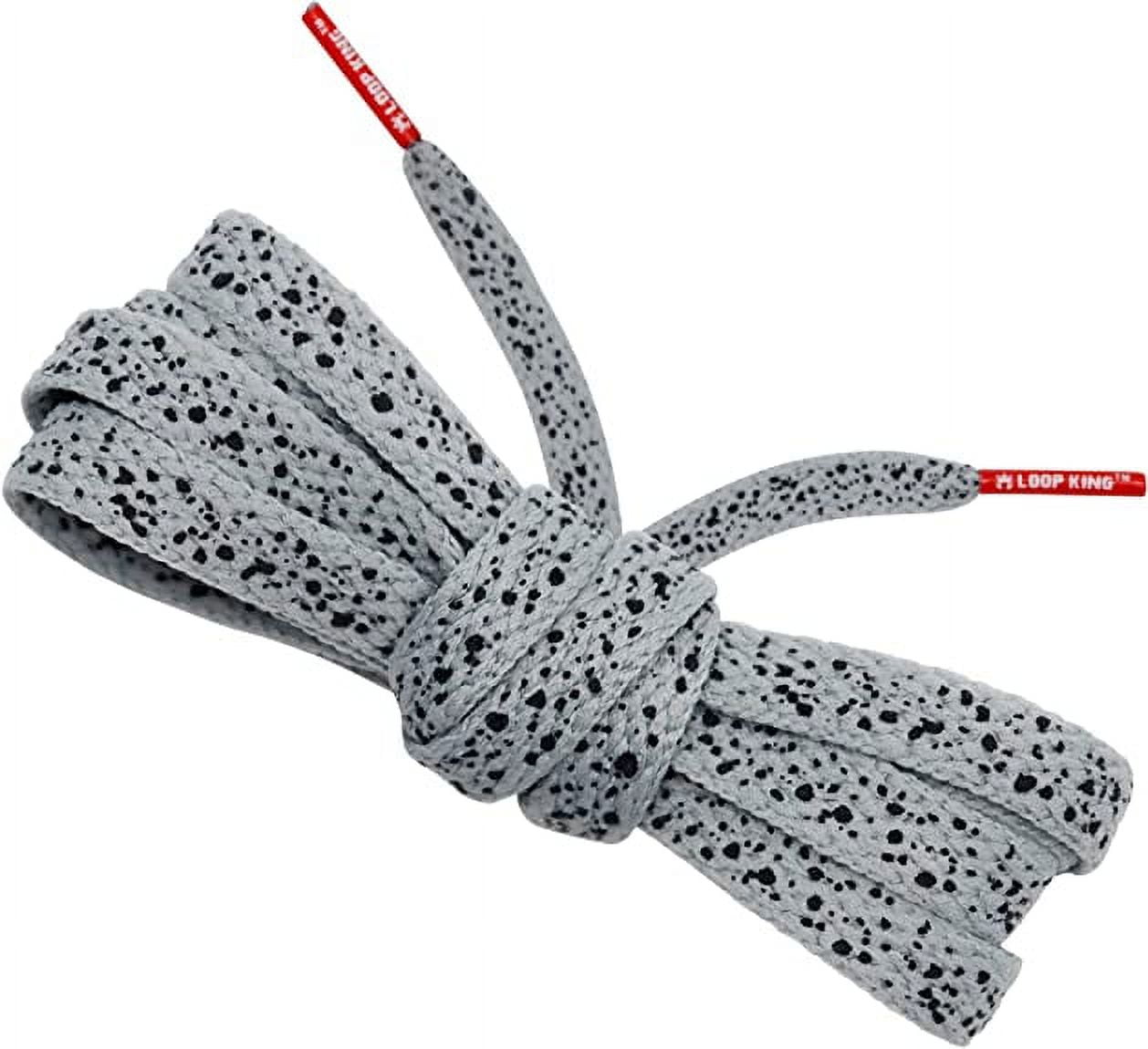 Loop King Shoe Laces- Premium Cement-Textured Sneaker Laces - Perfect for Athletic Individuals ...