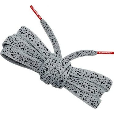 Loop King Shoe Laces- Premium Flat Cotton Laces for Sneakers with ...