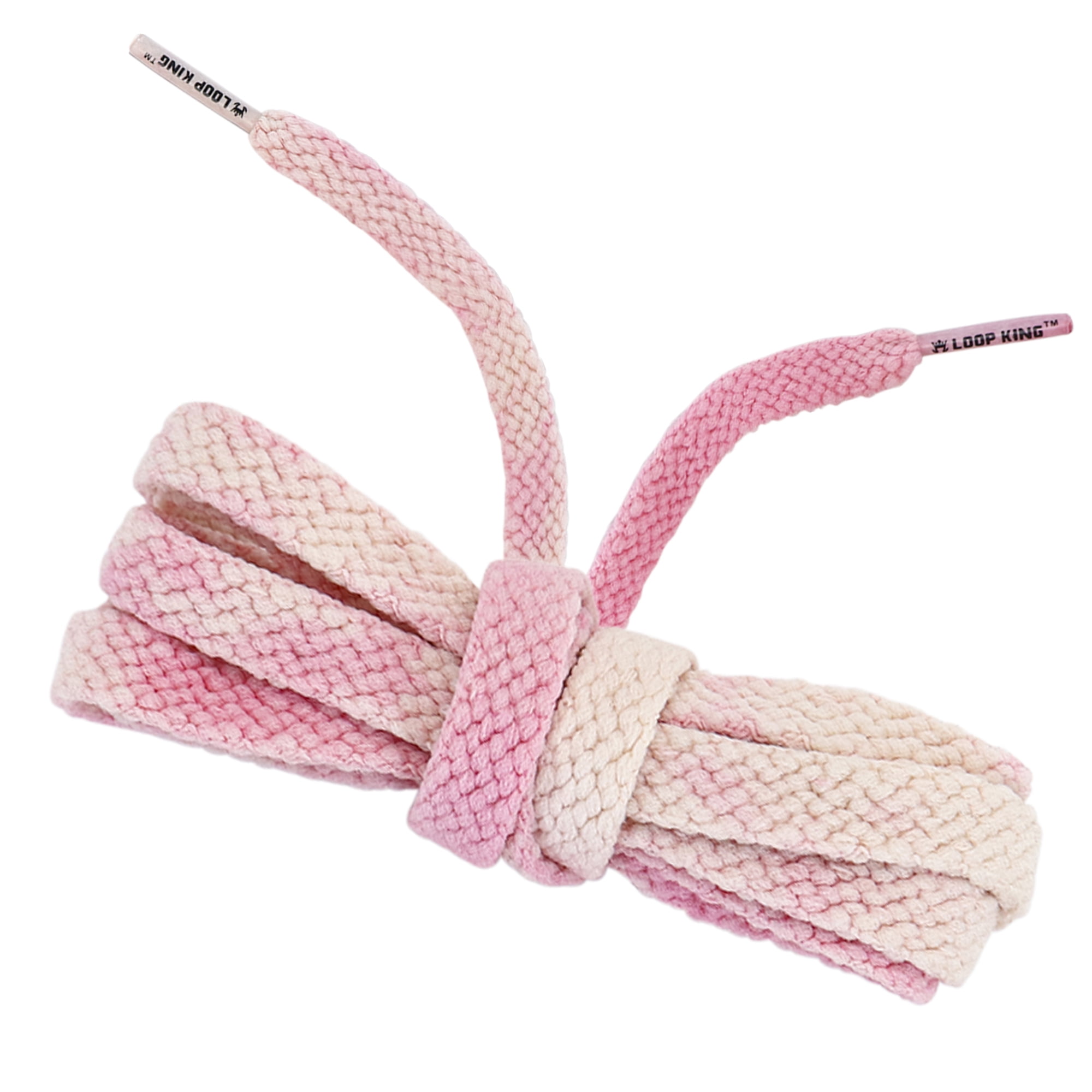 Loop King Shoe Laces- Premium Flat Cotton Laces for Sneakers with ...