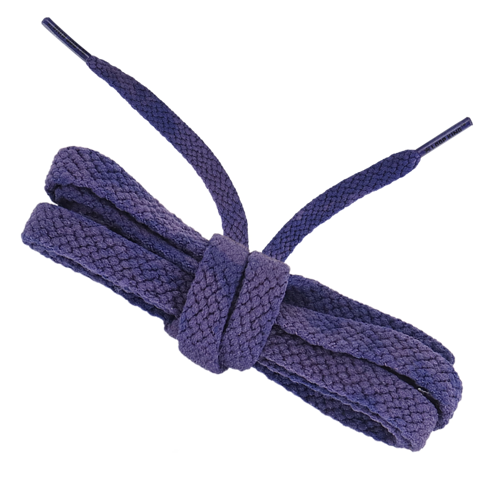 Loop King Shoe Laces- Premium Flat Cotton Laces for Sneakers with ...