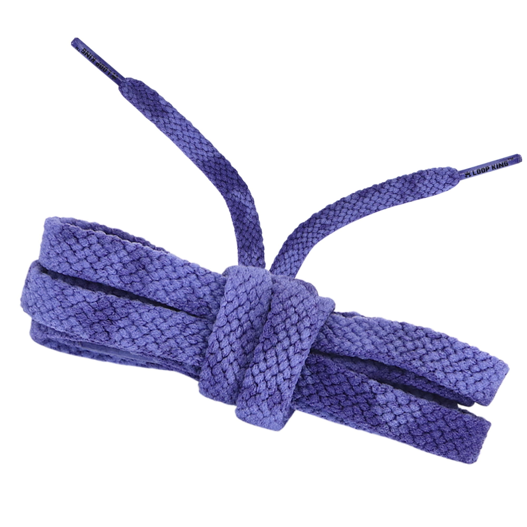 Loop King Shoe Laces- Premium Flat Cotton Laces for Sneakers with ...