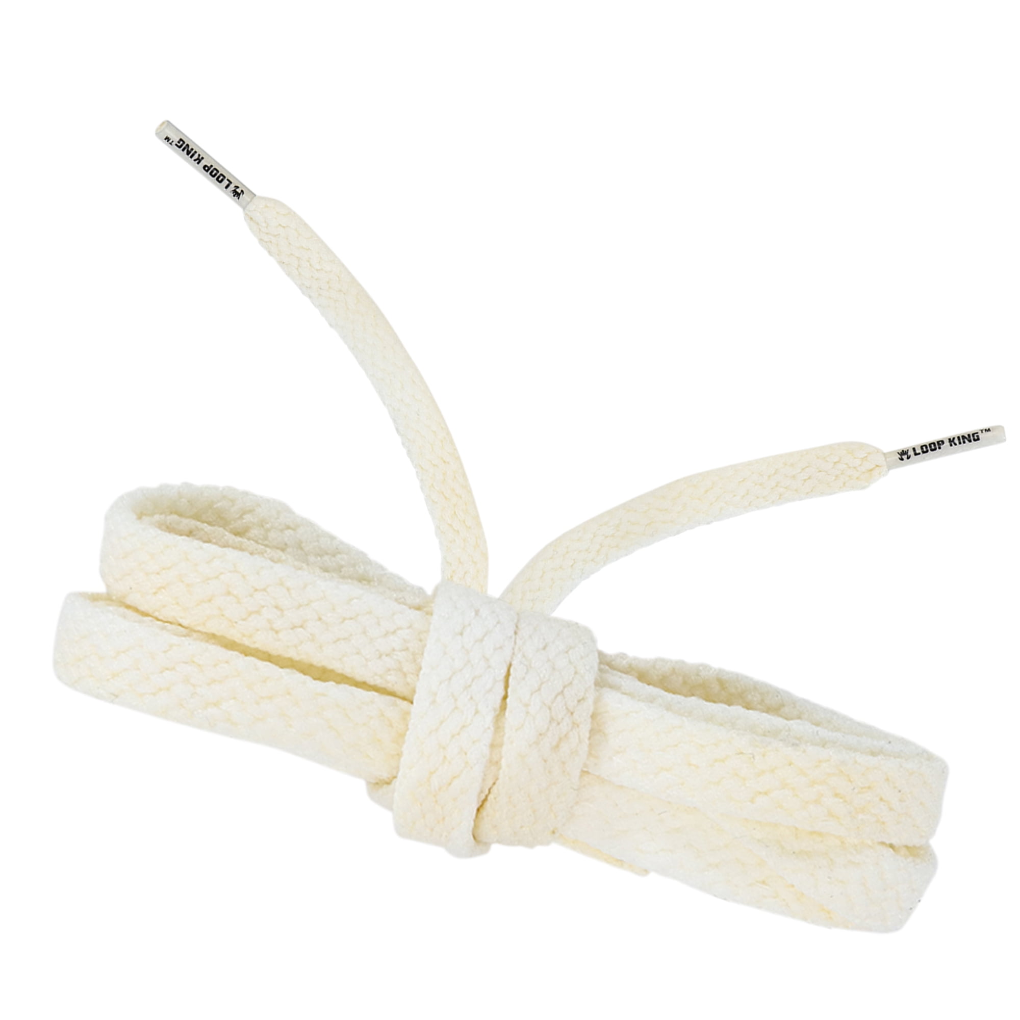 Loop King Shoe Laces- Premium Flat Cotton Laces for Sneakers with ...