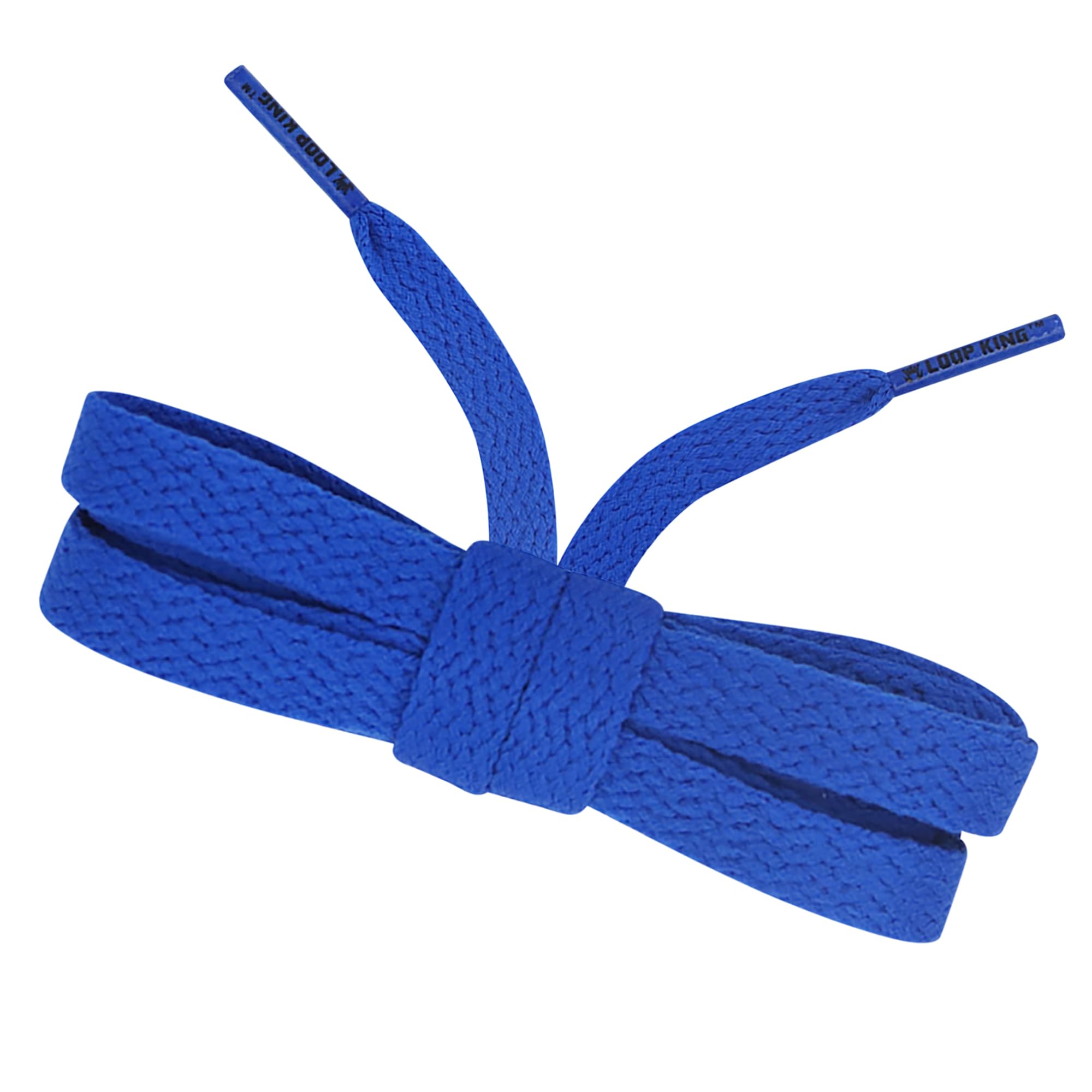 Loop King Shoe Laces- Premium Flat Cotton Laces for Sneakers with ...