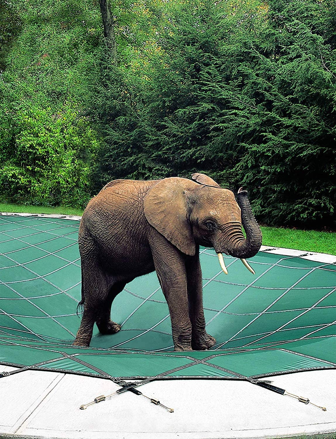 Loop-Loc Swimming Pool Cover. Safety Pool Cover for Pool Size: 16 X 32 ...