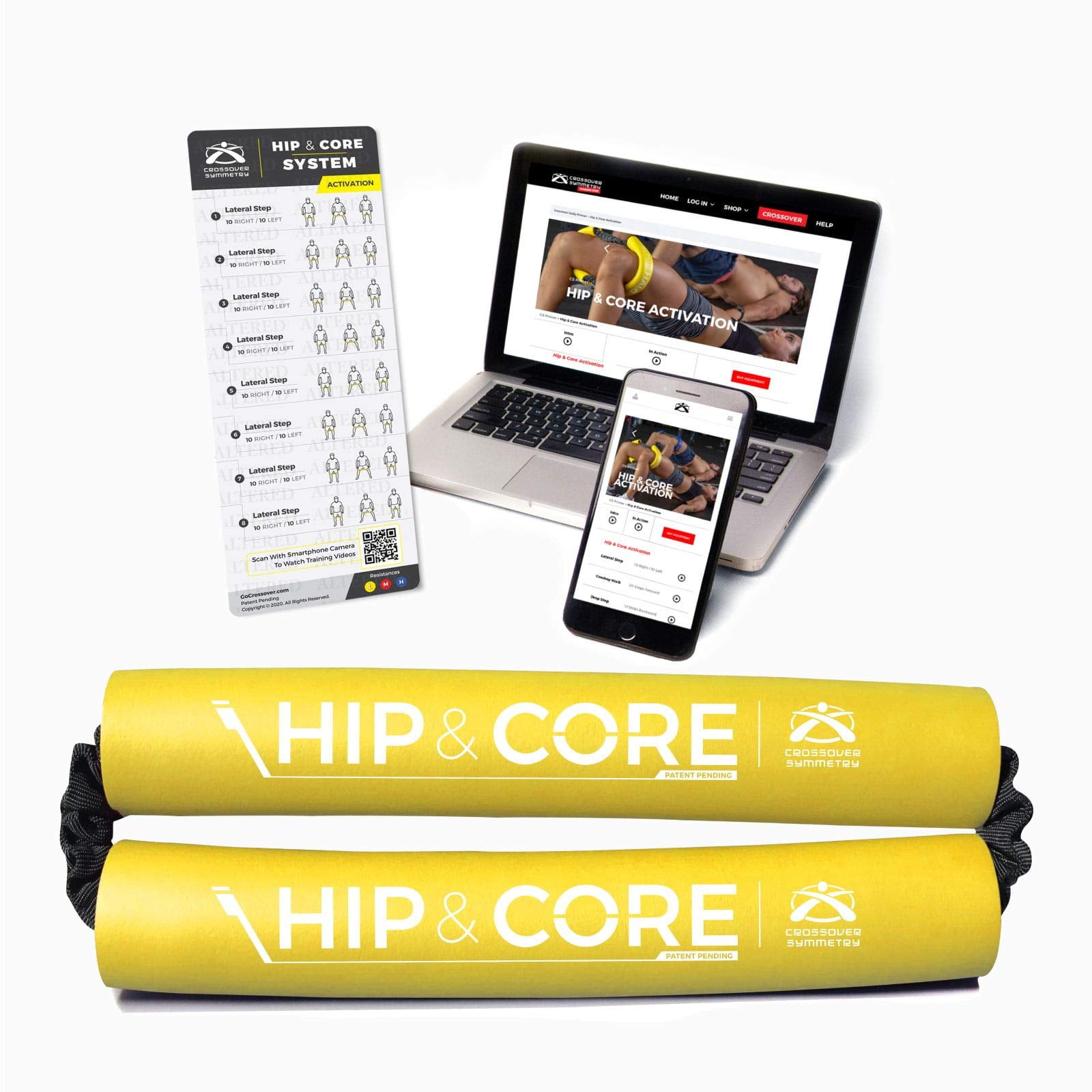 Loop Resistance Band for Hip Core Workout, Strengthen Legs Buttocks ...
