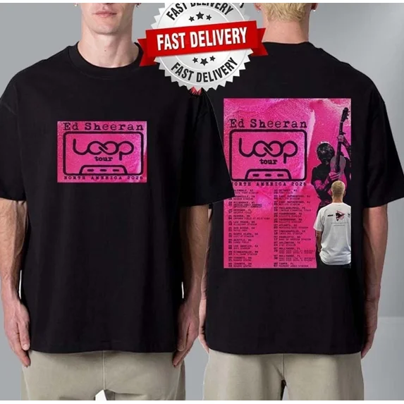 Loop Tour 2026 North America 2026 Double Sided Unisex T-Shirt - Walmart.com