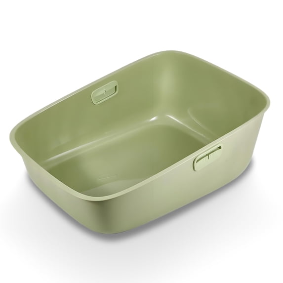 LoopTime Extra Large Cat Litter Box with High Sides,Jumbo Cat Litter ...