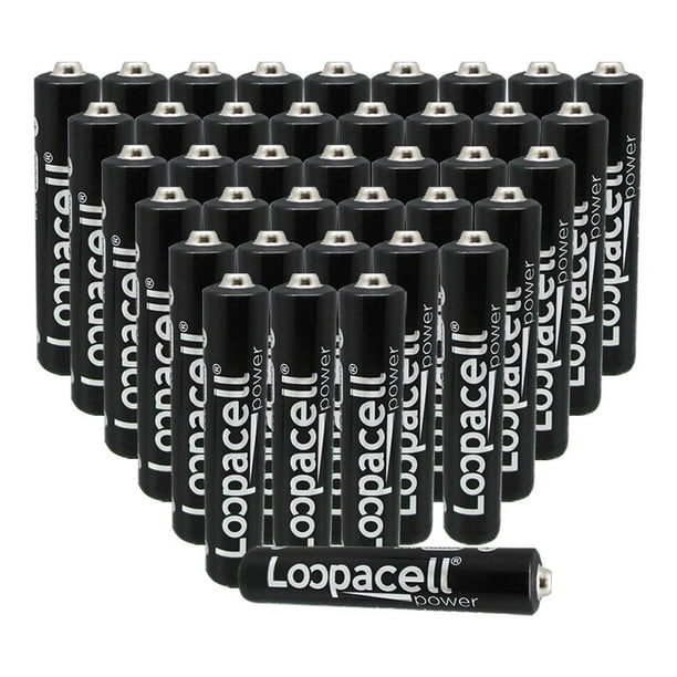 Loopacell Alkaline AAAA Digital Camera Batteries (40-Pack) - Walmart ...