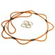 Looprope 5' Rope, Orange/Black - Walmart.com