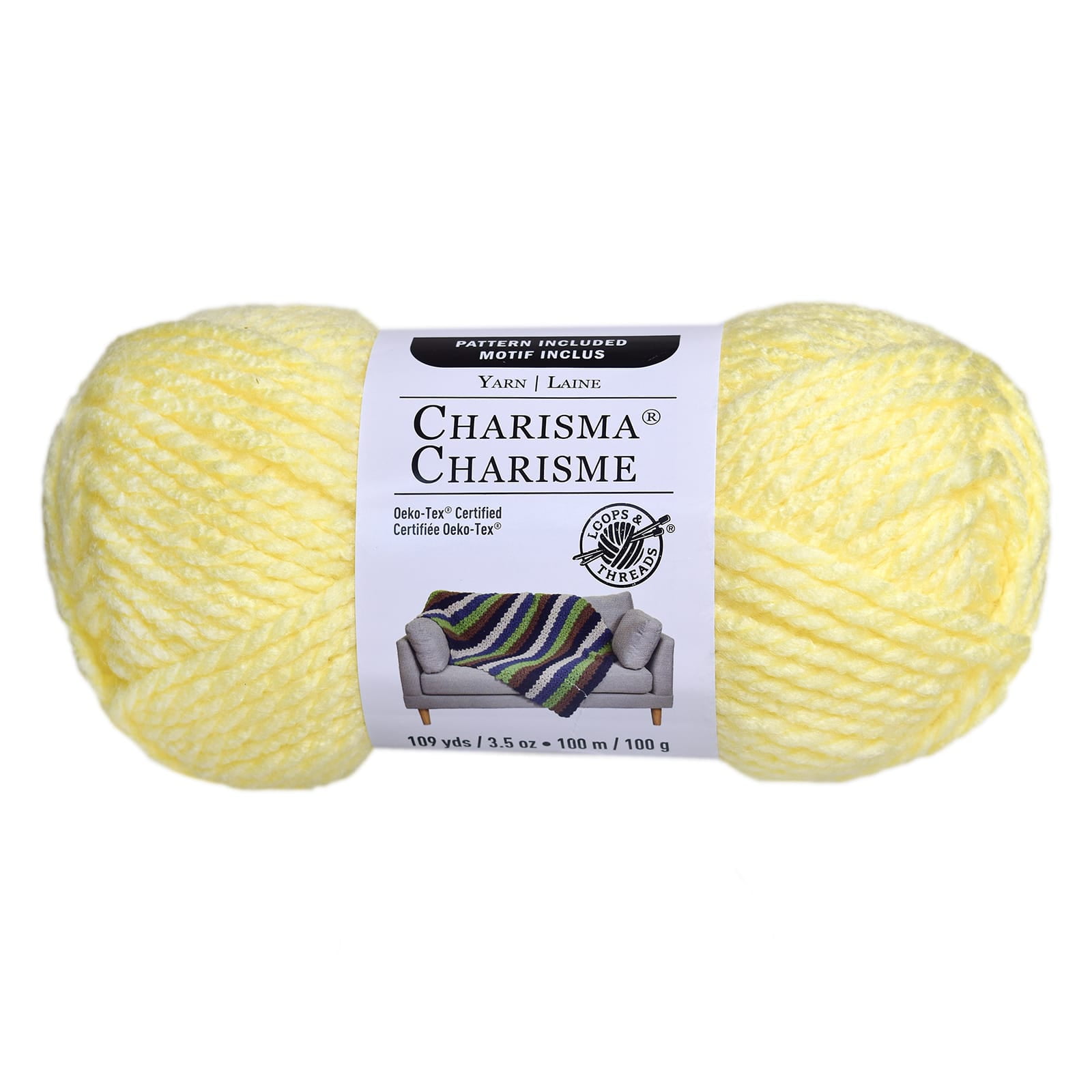 Loops & Threads Charisma Yarn - Multicolor Yarn for Knitting, Crochet ...