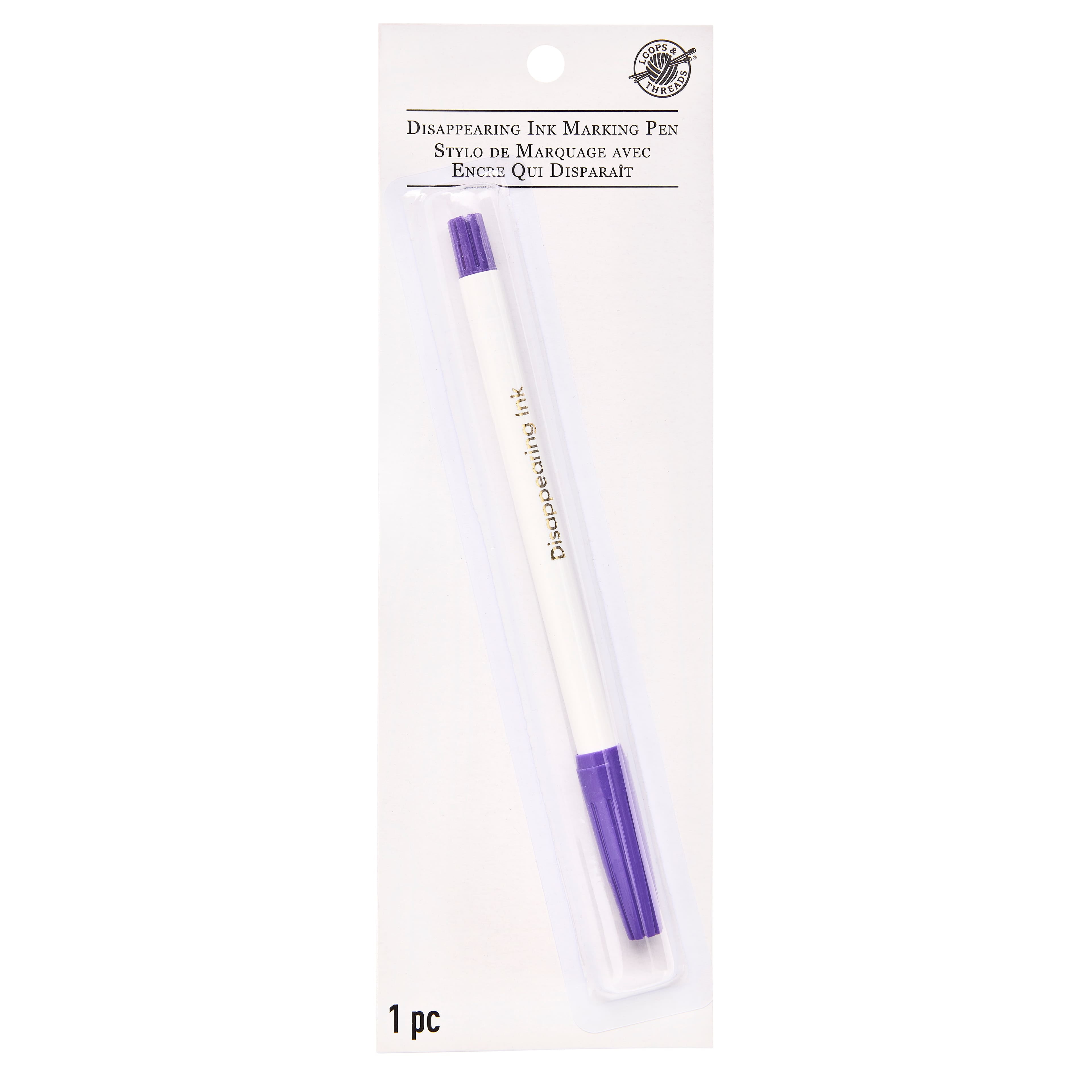 Loops & Threads™ Disappearing Ink Marking Pen - Walmart.com