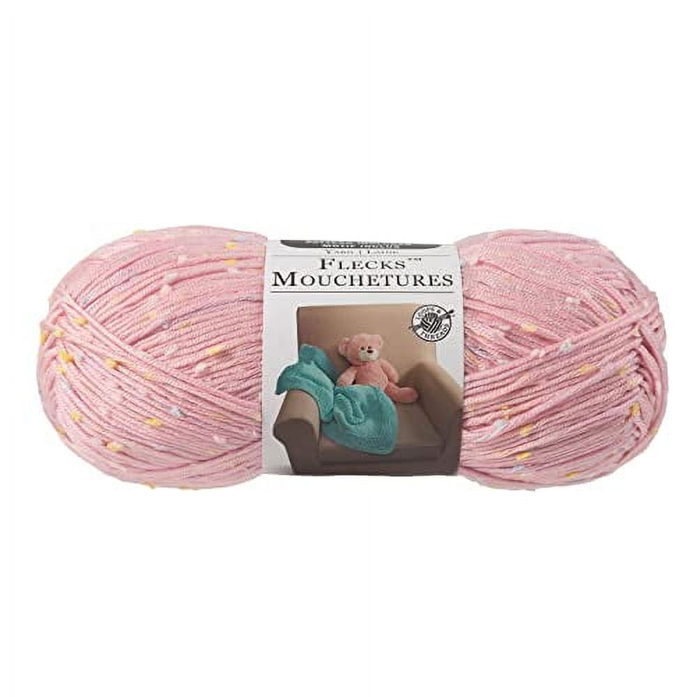 Loops & Threads Flecks Yarn - Yarn for Knitting, Crochet, Weaving, Arts ...