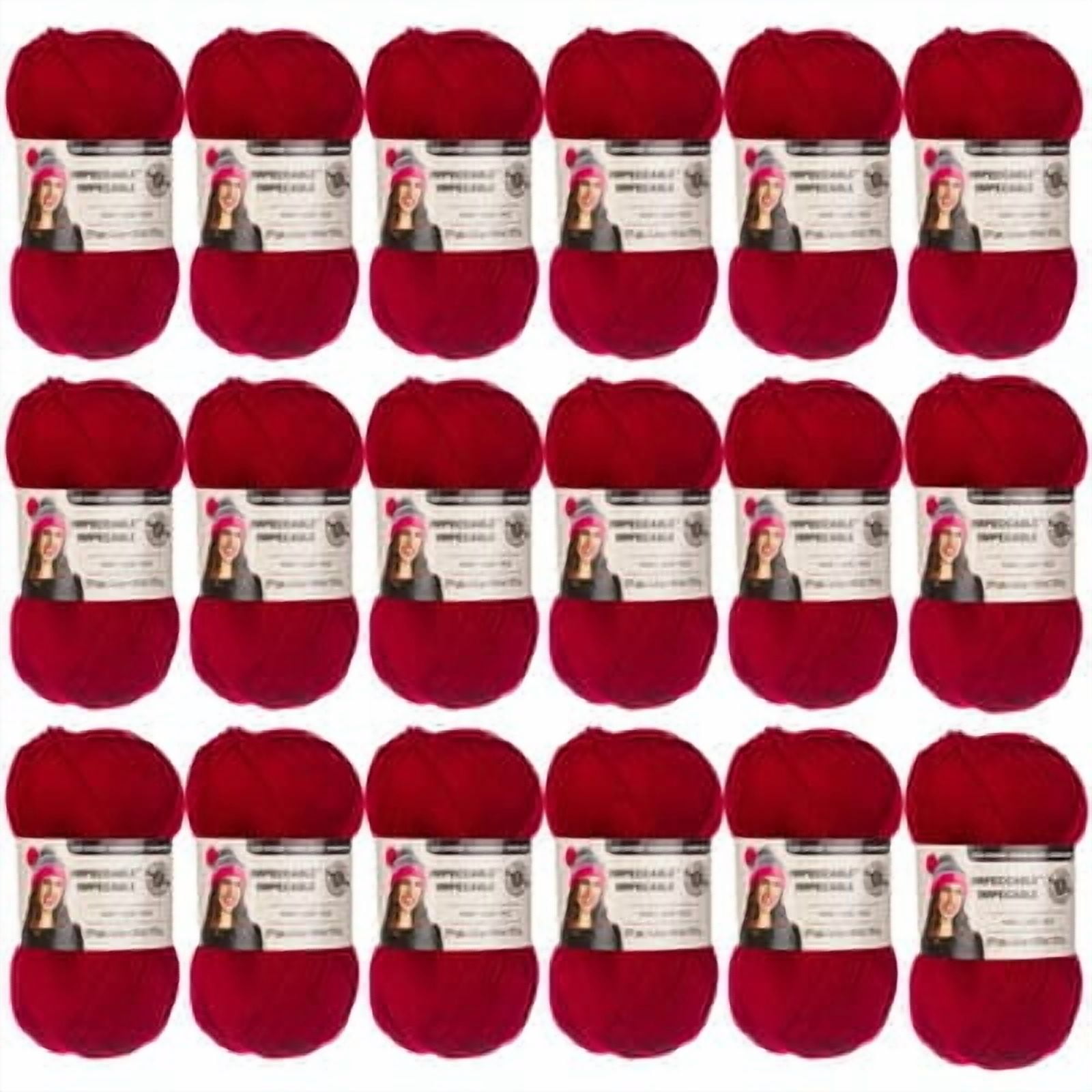 Loops & Threads Impeccable Solid Yarn - Solid Yarn for Knitting ...