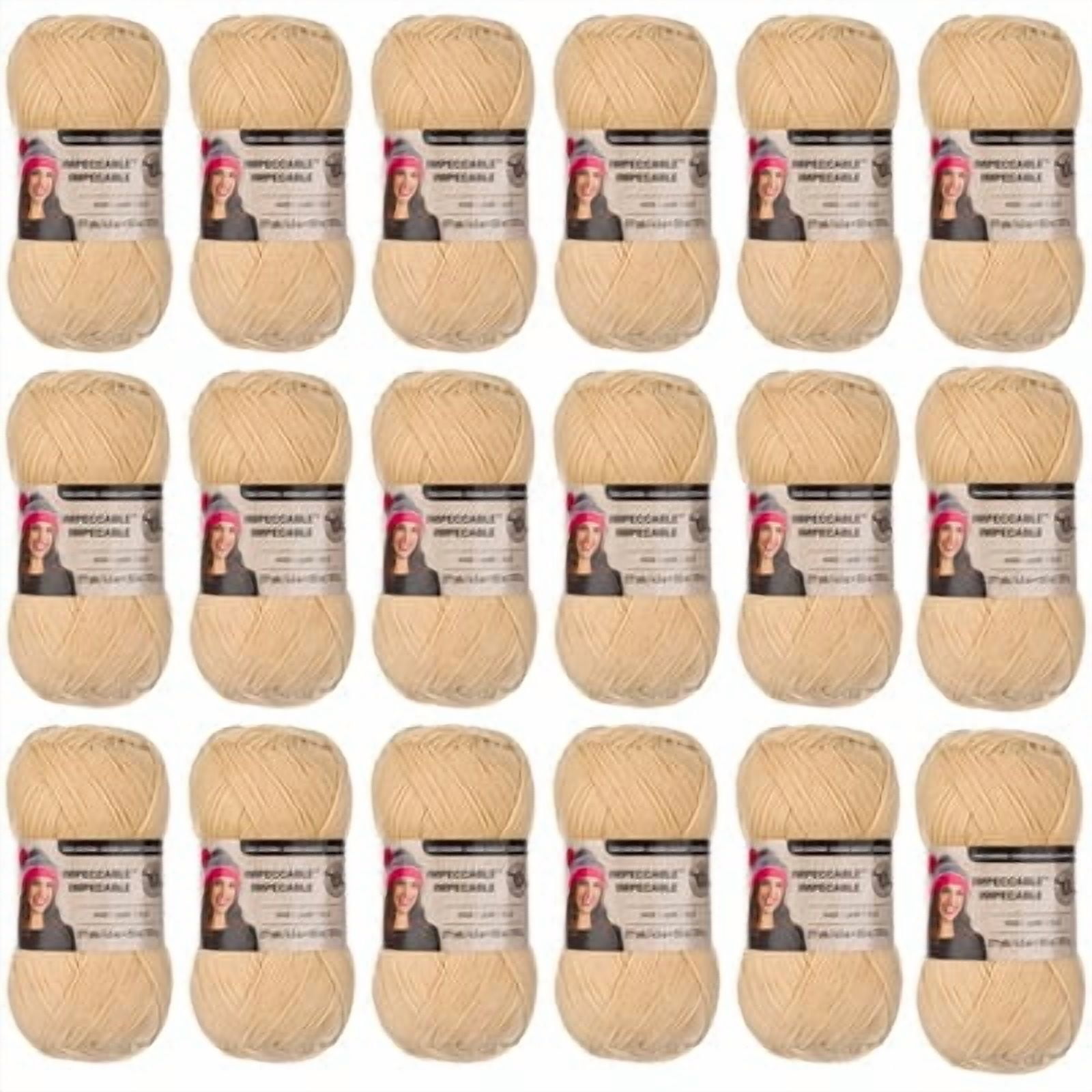 Loops & Threads Impeccable Solid Yarn - Solid Yarn for Knitting ...
