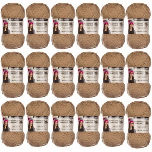 Loops & Threads Impeccable Solid Yarn - Solid Yarn for Knitting ...
