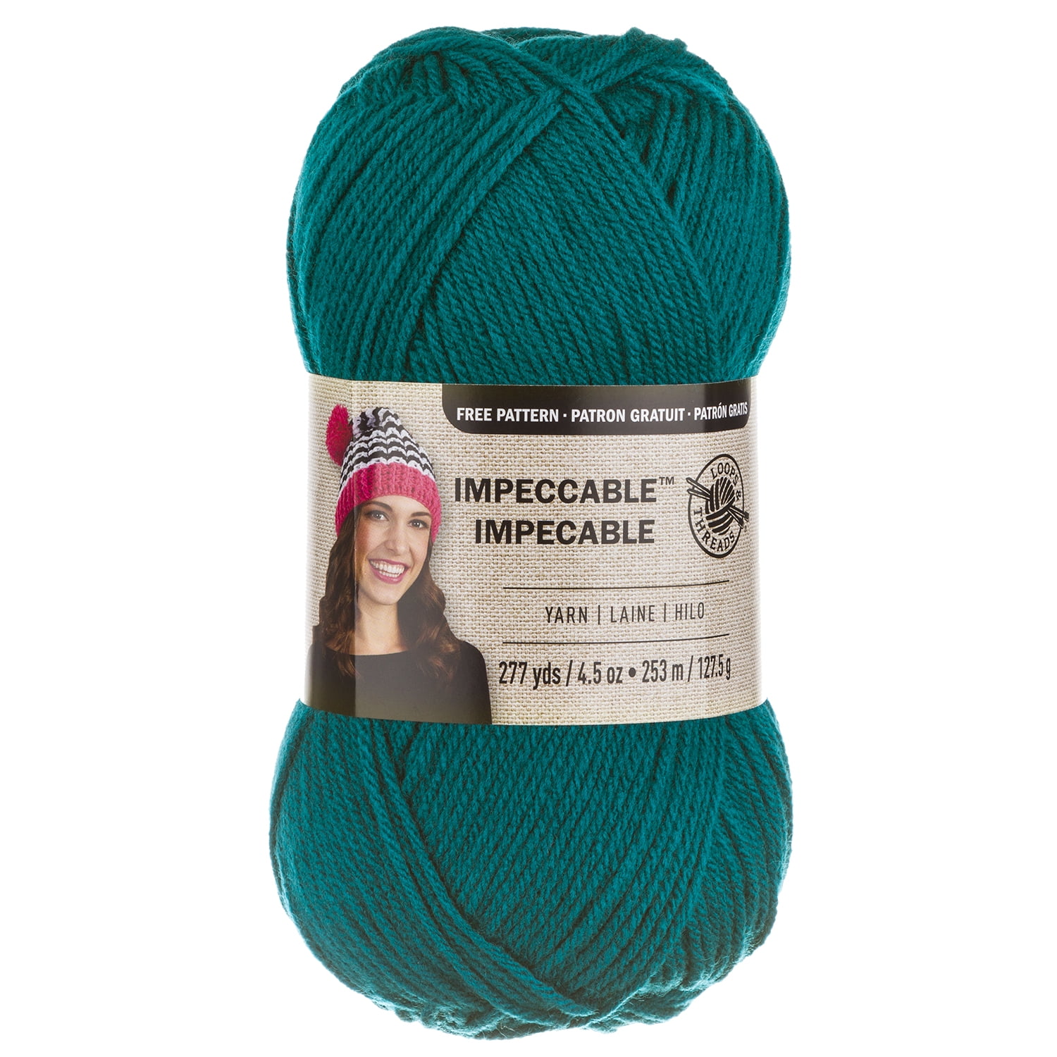 Loops & Threads Impeccable Solid Yarn - Solid Yarn for Knitting ...