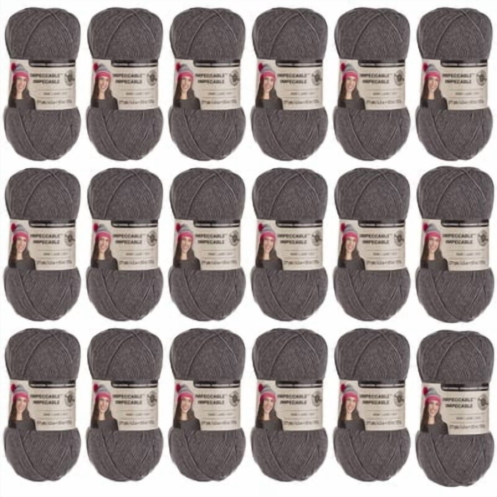 Loops & Threads Impeccable Solid Yarn - Solid Yarn for Knitting ...