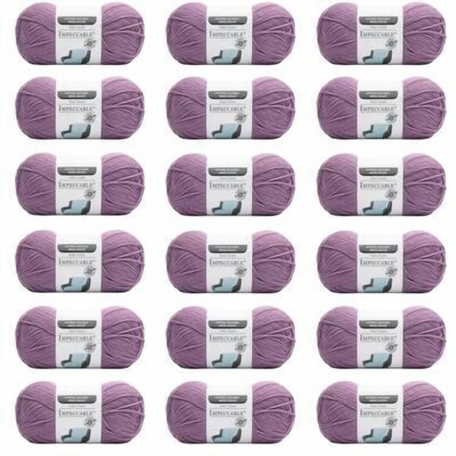 Loops & Threads Impeccable Solid Yarn - Solid Yarn for Knitting ...