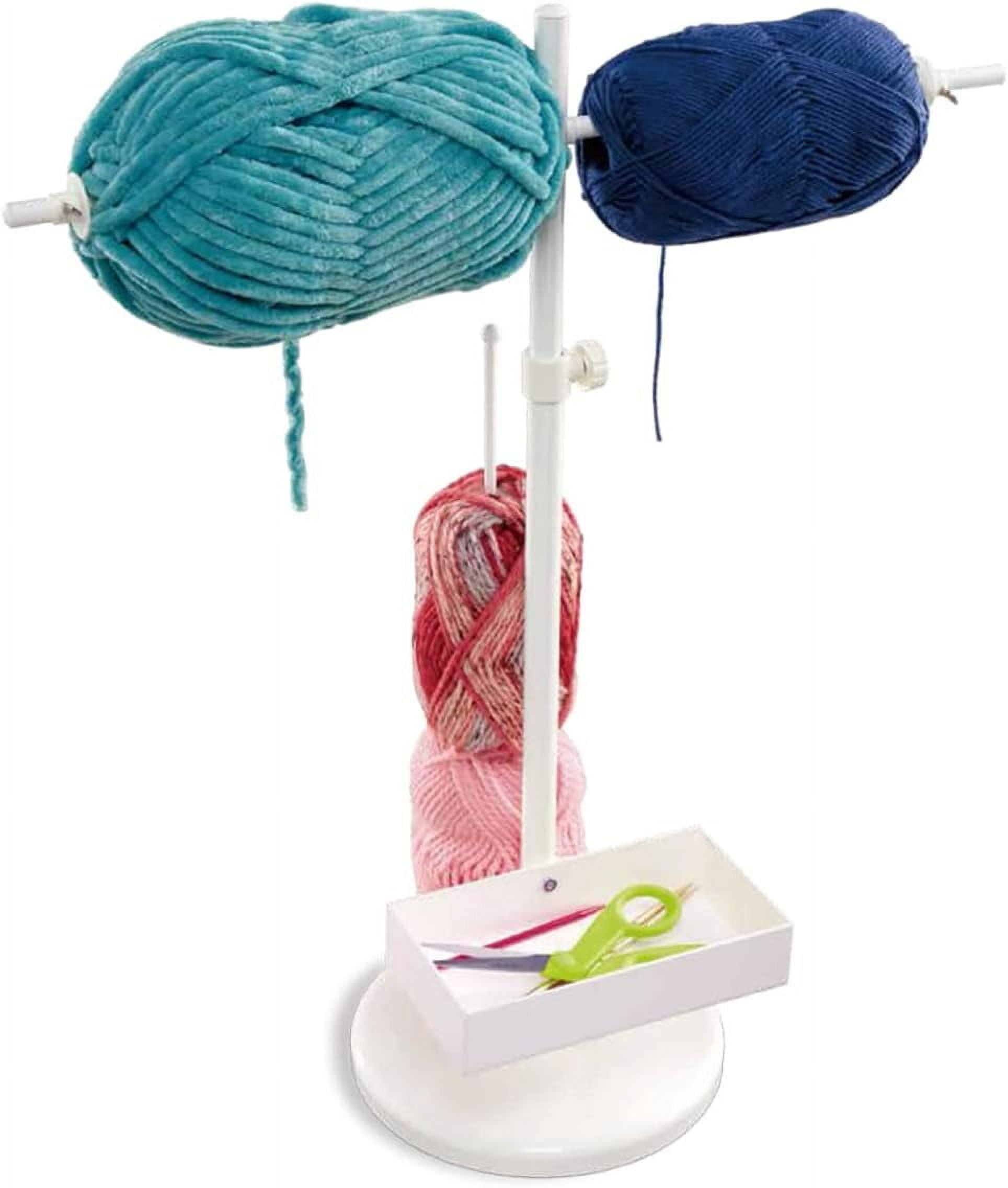 Loops & Threads Standing Yarn Roller - Adjustable Yarn Organizer for ...