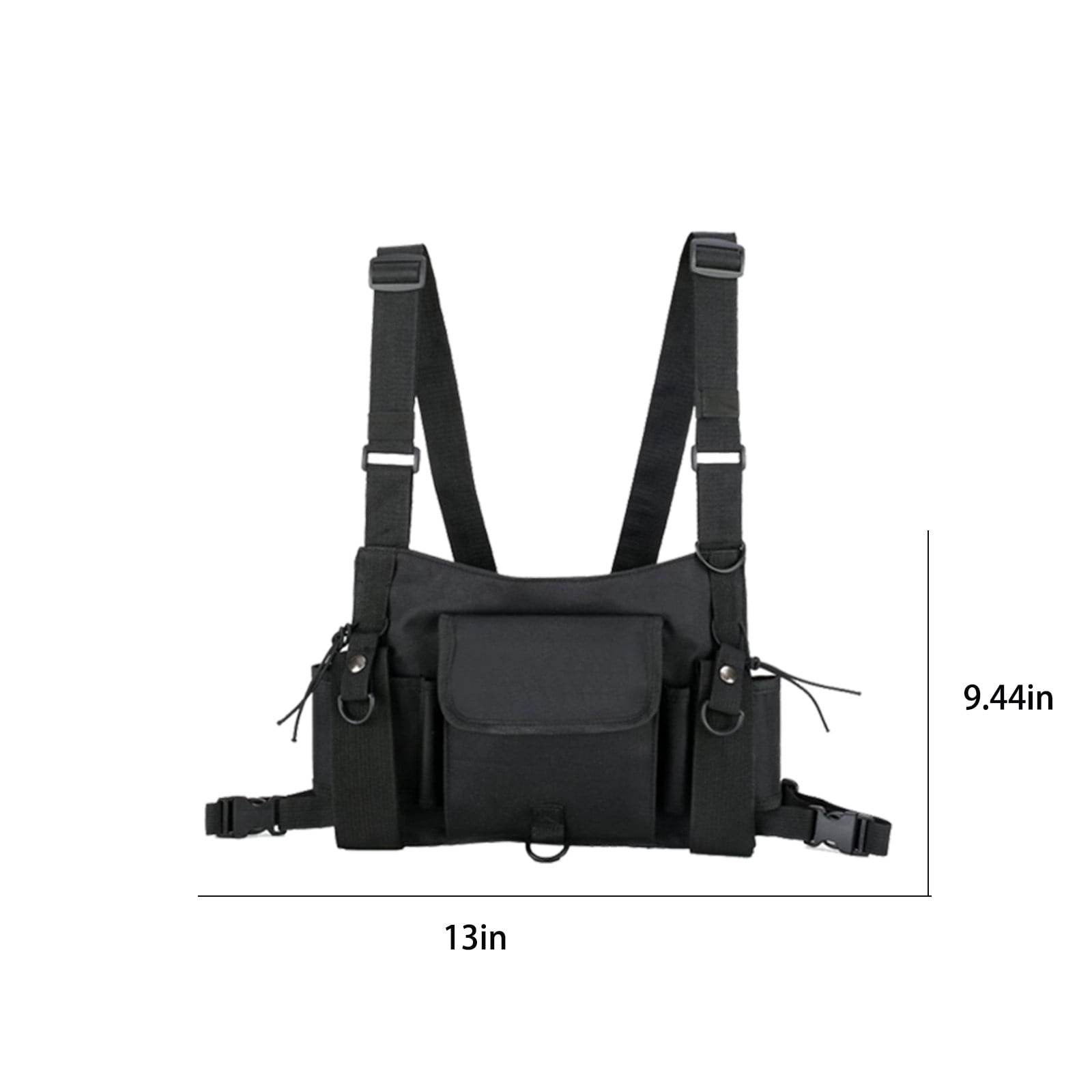 Loopsun Organization and Storage Radio Chest Bag Universal Hands Free ...